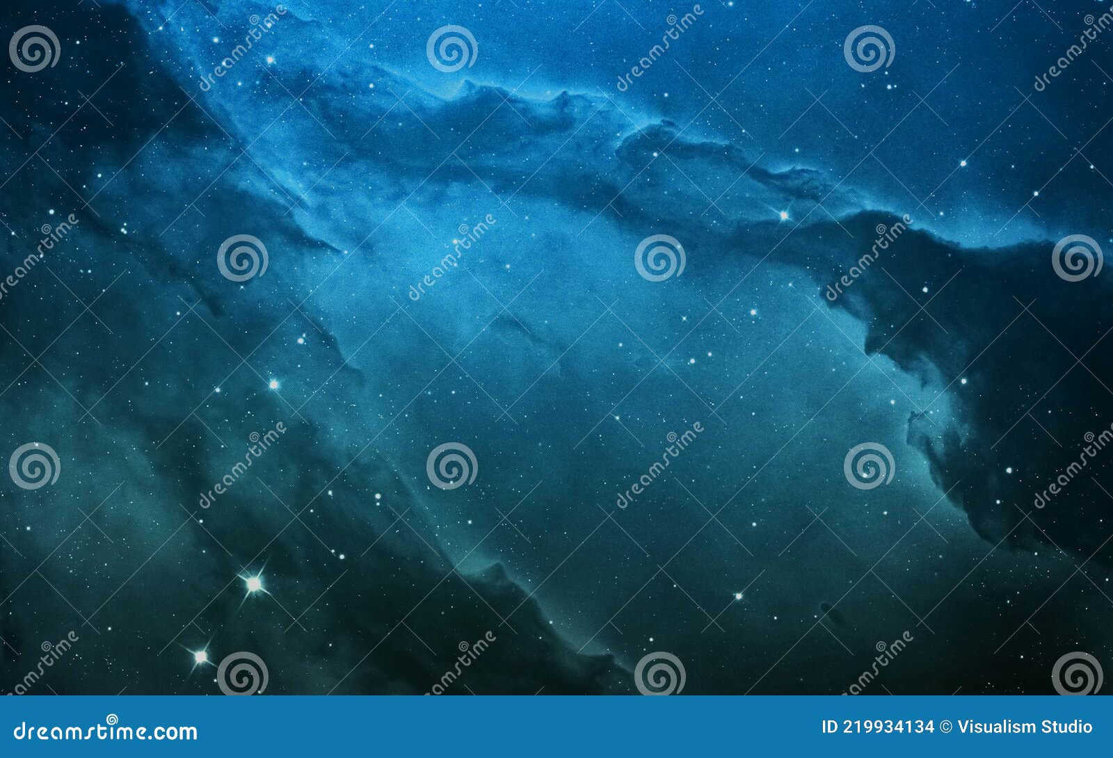 Abstract Night Light Blue Sky Overlay Falling Overlay Texture with ...