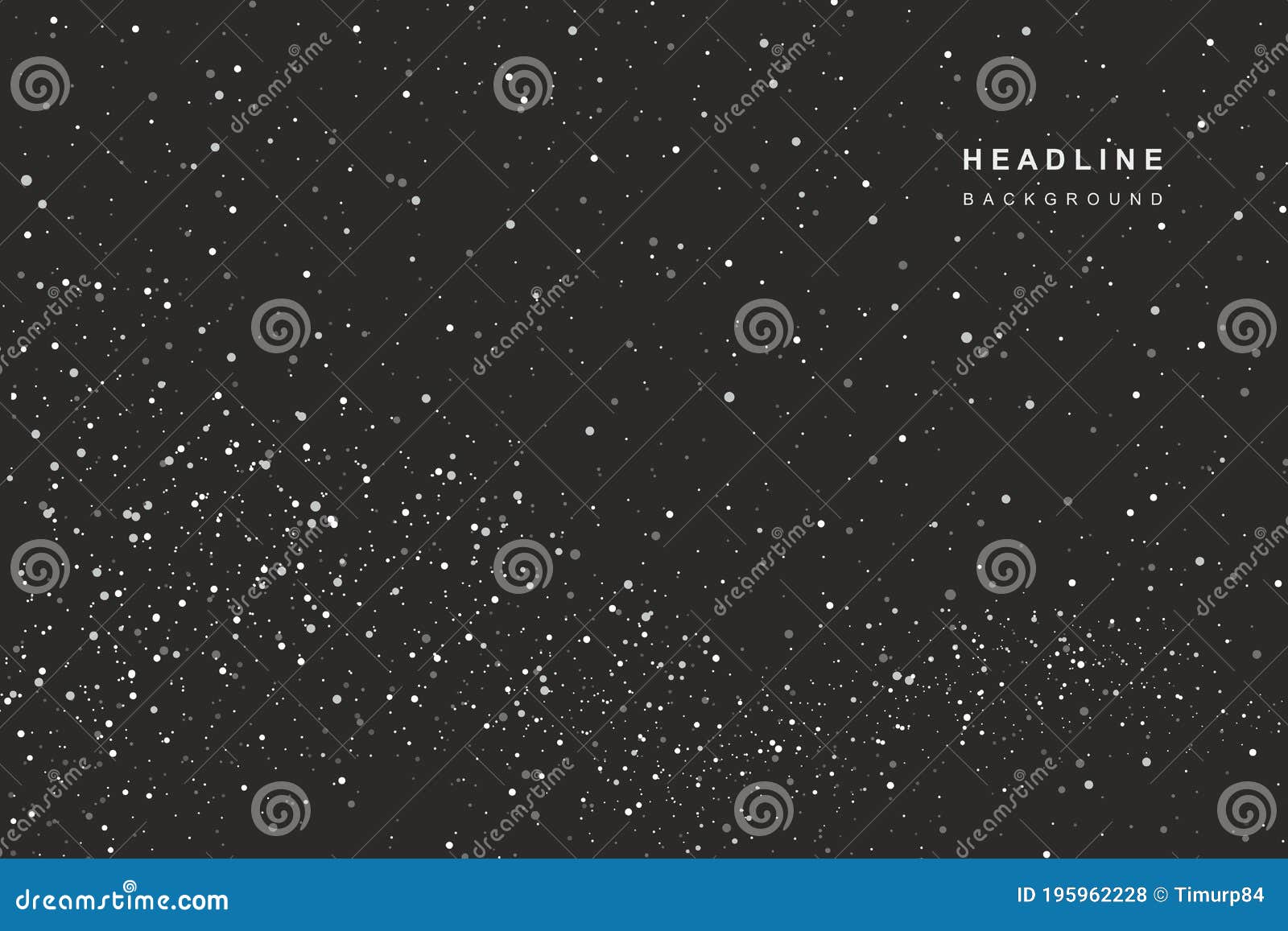 Abstract Night Starry Sky Background. Space Vector Geometric Background ...
