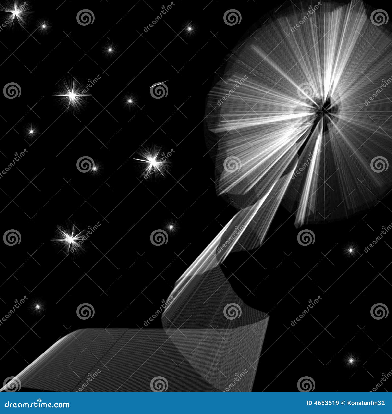 Abstract night theme stock illustration. Illustration of design - 4653519