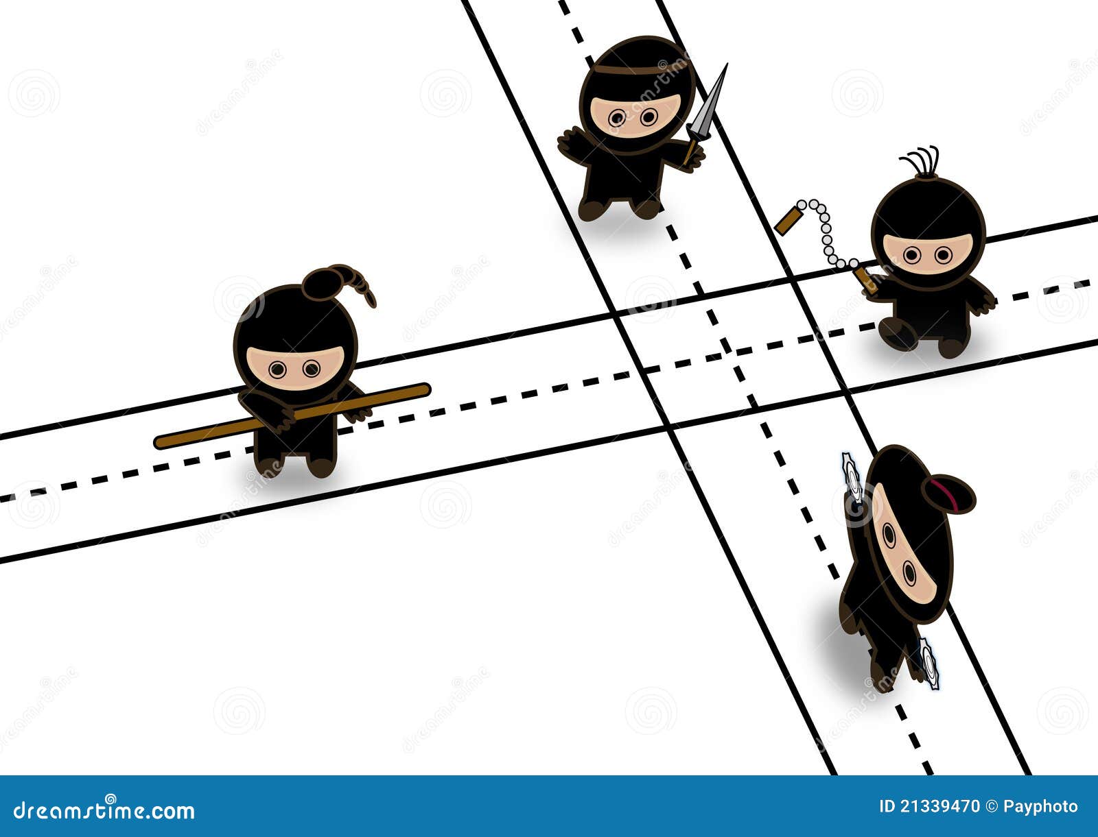 Ninjas Cartoons, Illustrations & Vector Stock Images - 385 Pictures to ...