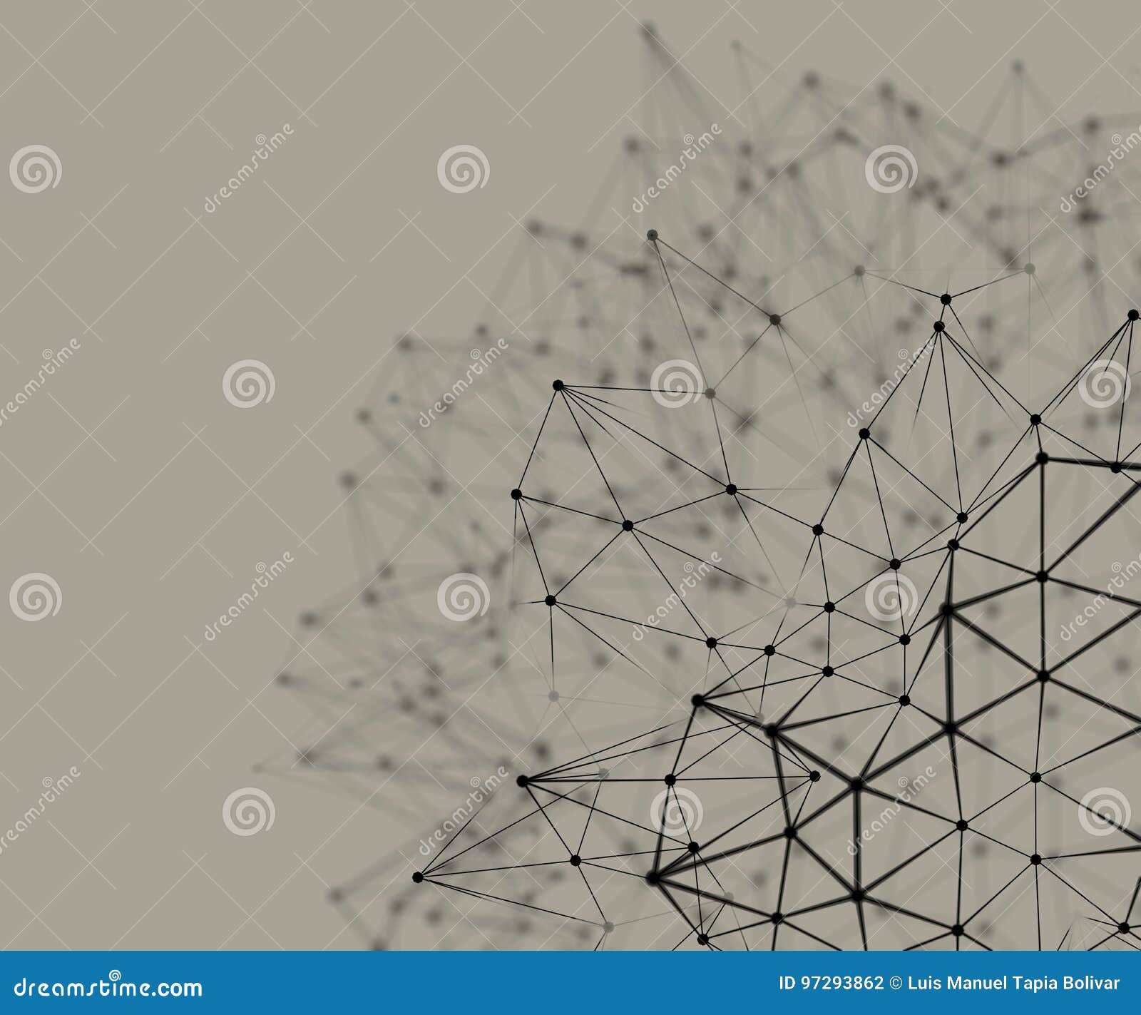 Abstract Nodal Structure Stock Illustration | CartoonDealer.com #84785740