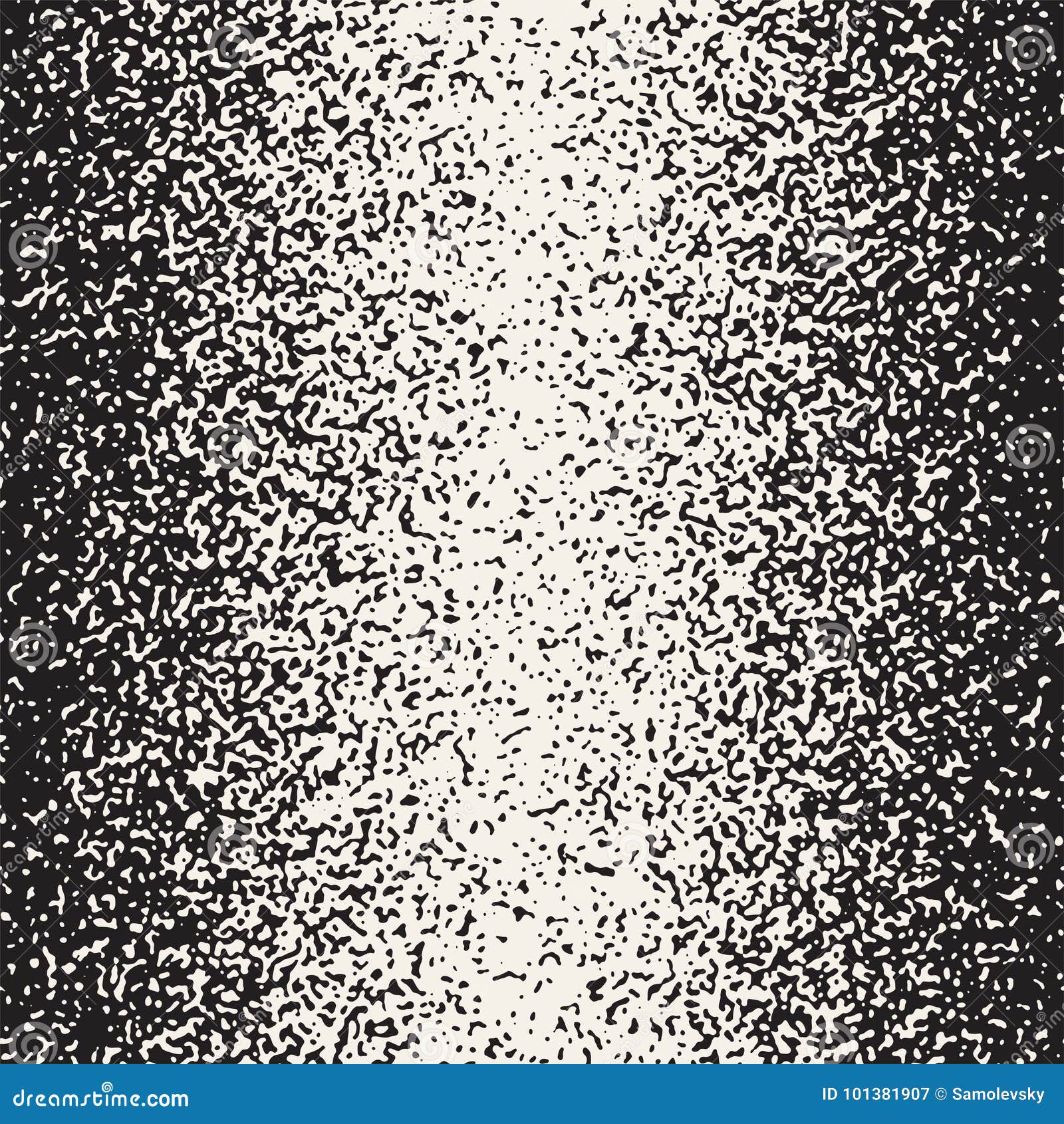 Abstract Noisy Textured Geometric Shapes Background. Vector Seamless ...