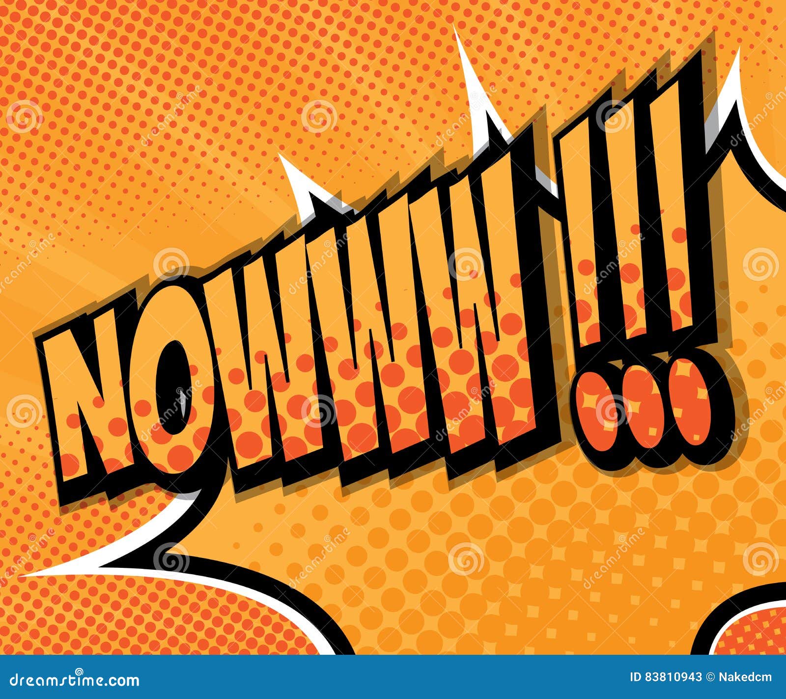 Abstract NOW Pop Art, Comic Book Background Stock Vector - Illustration ...