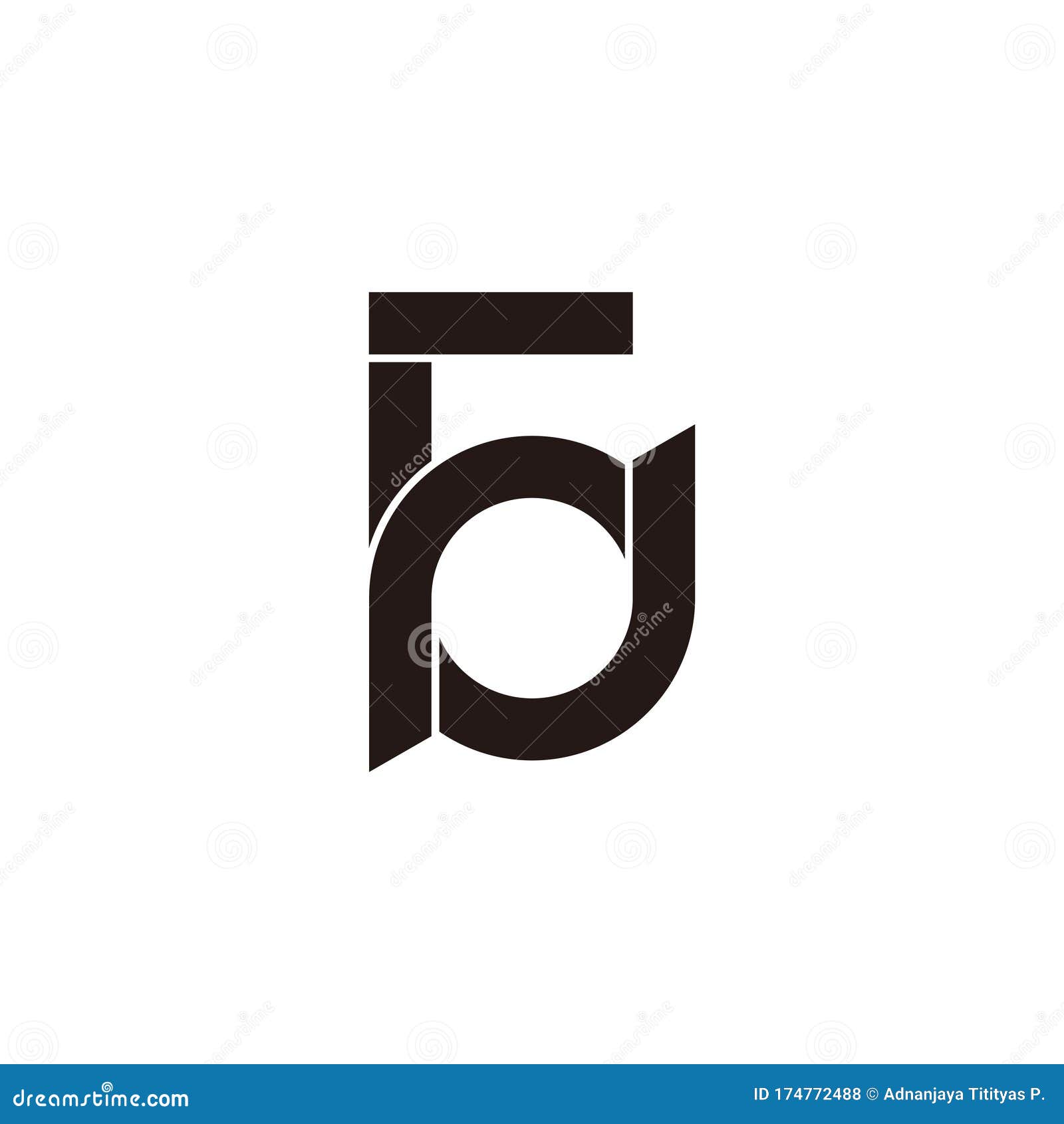 Abstract Number 5 Circle Motion Line Geometric Design Logo Vector Stock ...