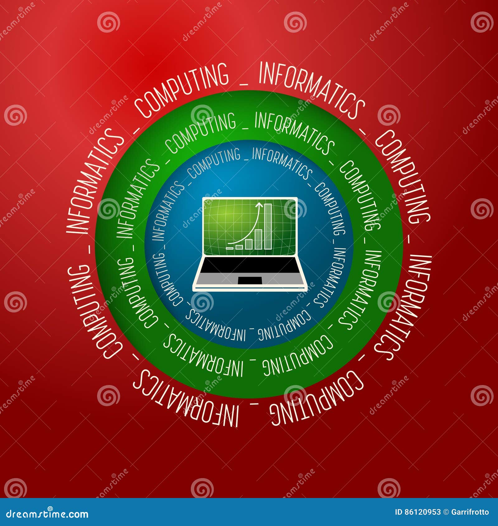 Abstract object stock illustration. Illustration of informatics - 86120953