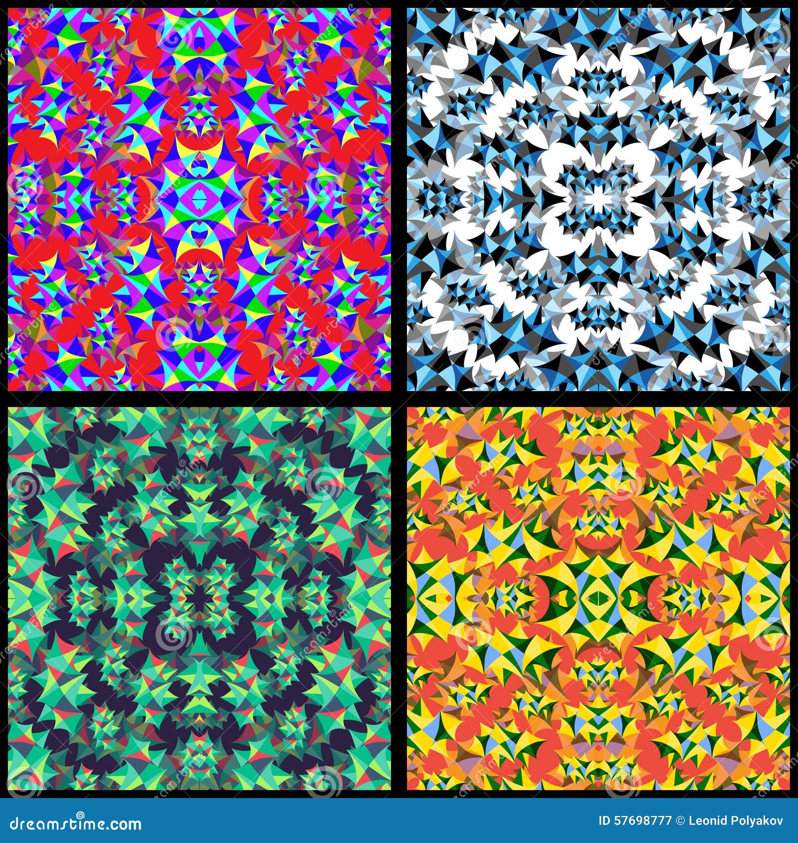 Abstract Objects Beautiful Color Background Stock Vector - Illustration ...