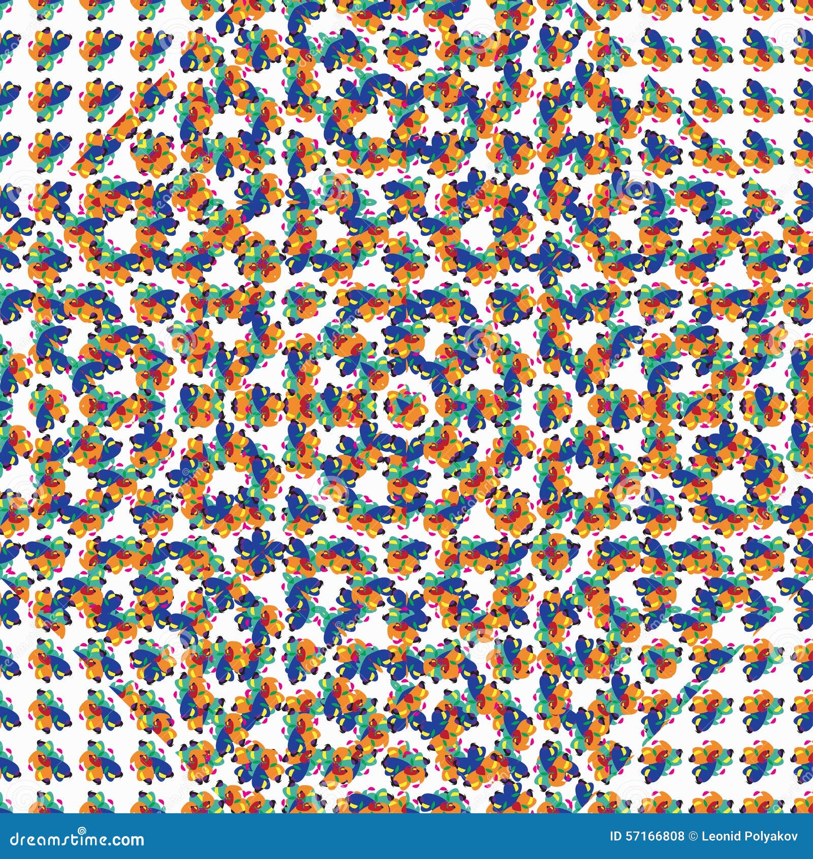 Abstract Objects Beautiful Color Background Vector Illustration Stock ...