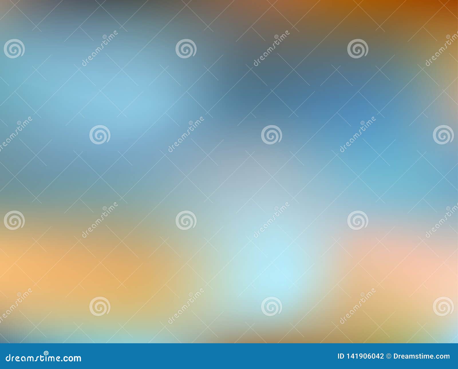 Abstract Ocean Aqua Gradient Background. Blue Blur Water Backdrop ...