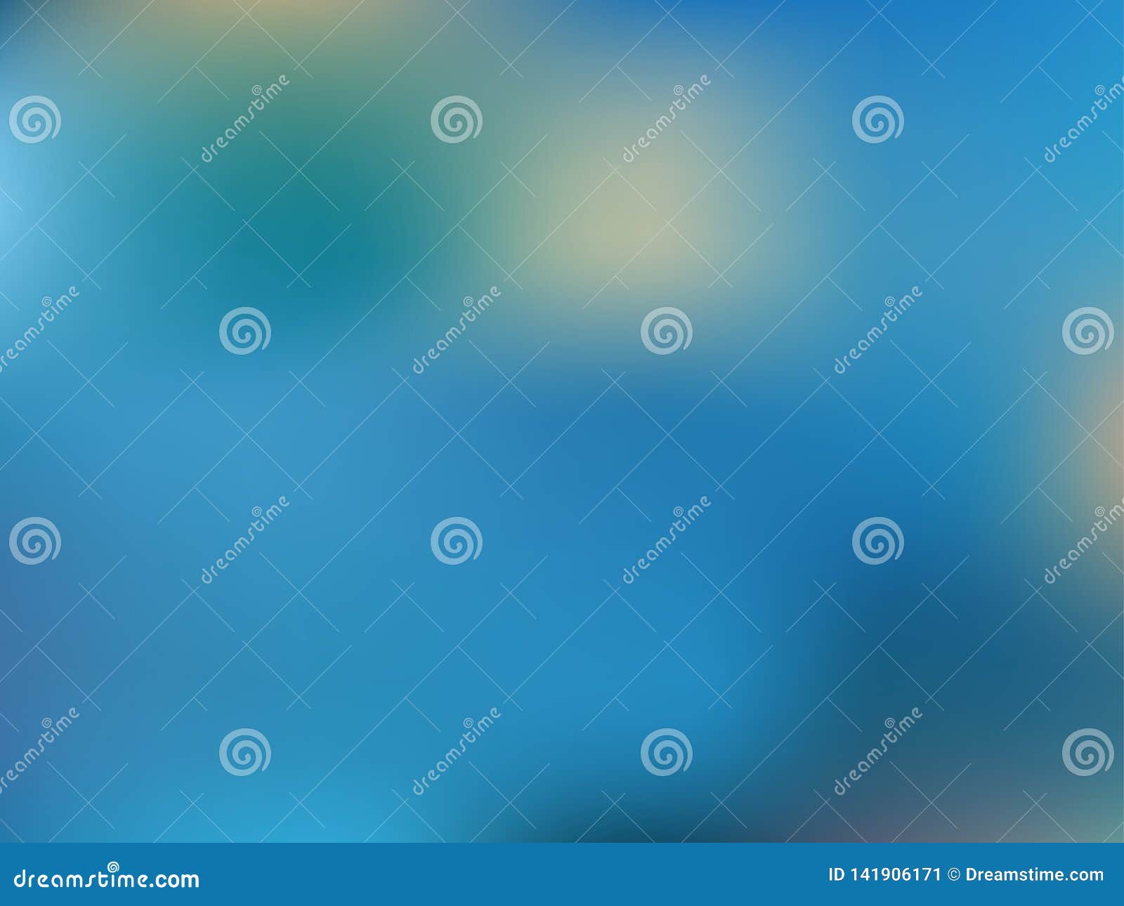 Abstract Ocean Aqua Gradient Background. Blue Blur Water Backdrop ...