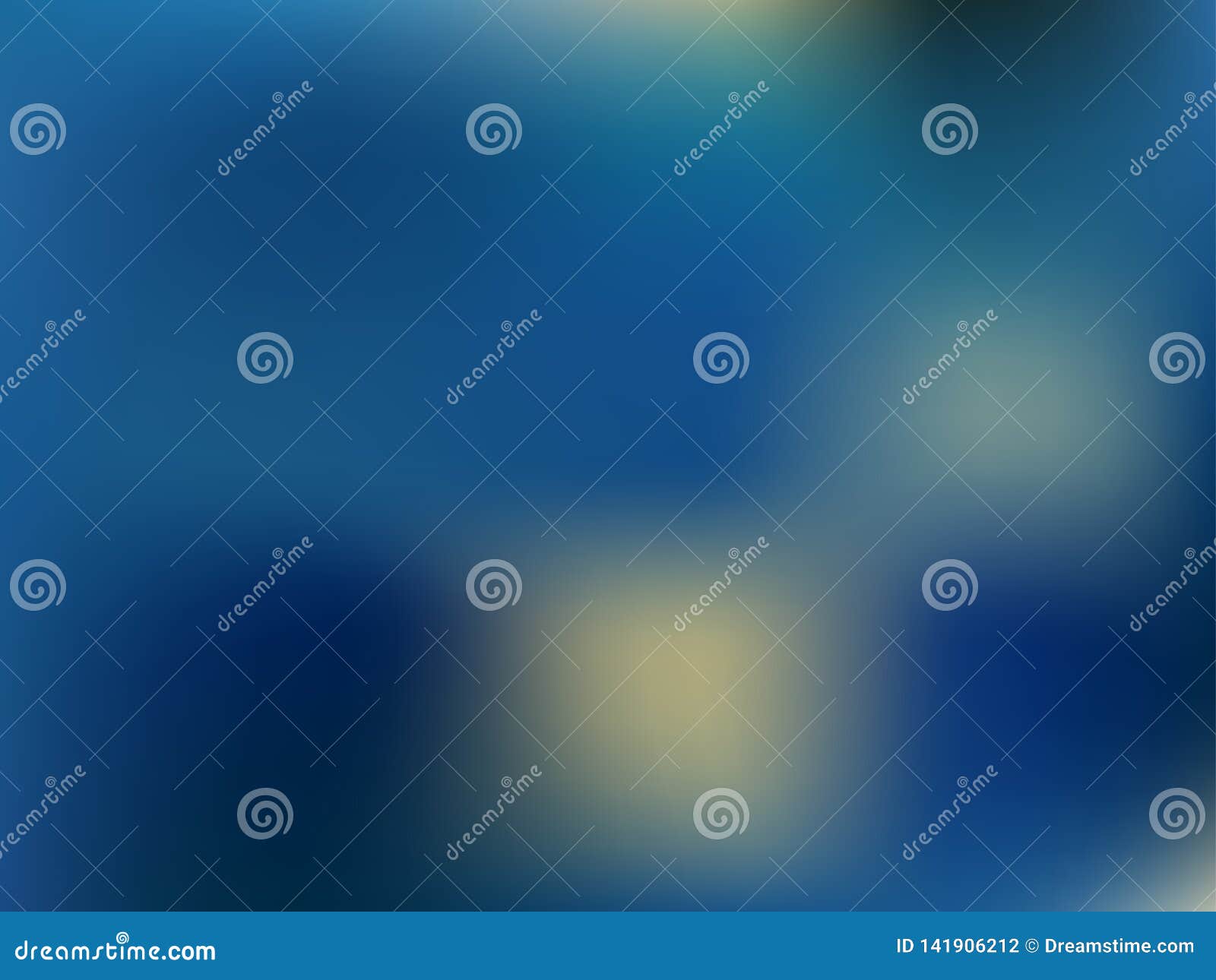 Abstract Ocean Aqua Gradient Background. Blue Blur Water Backdrop ...