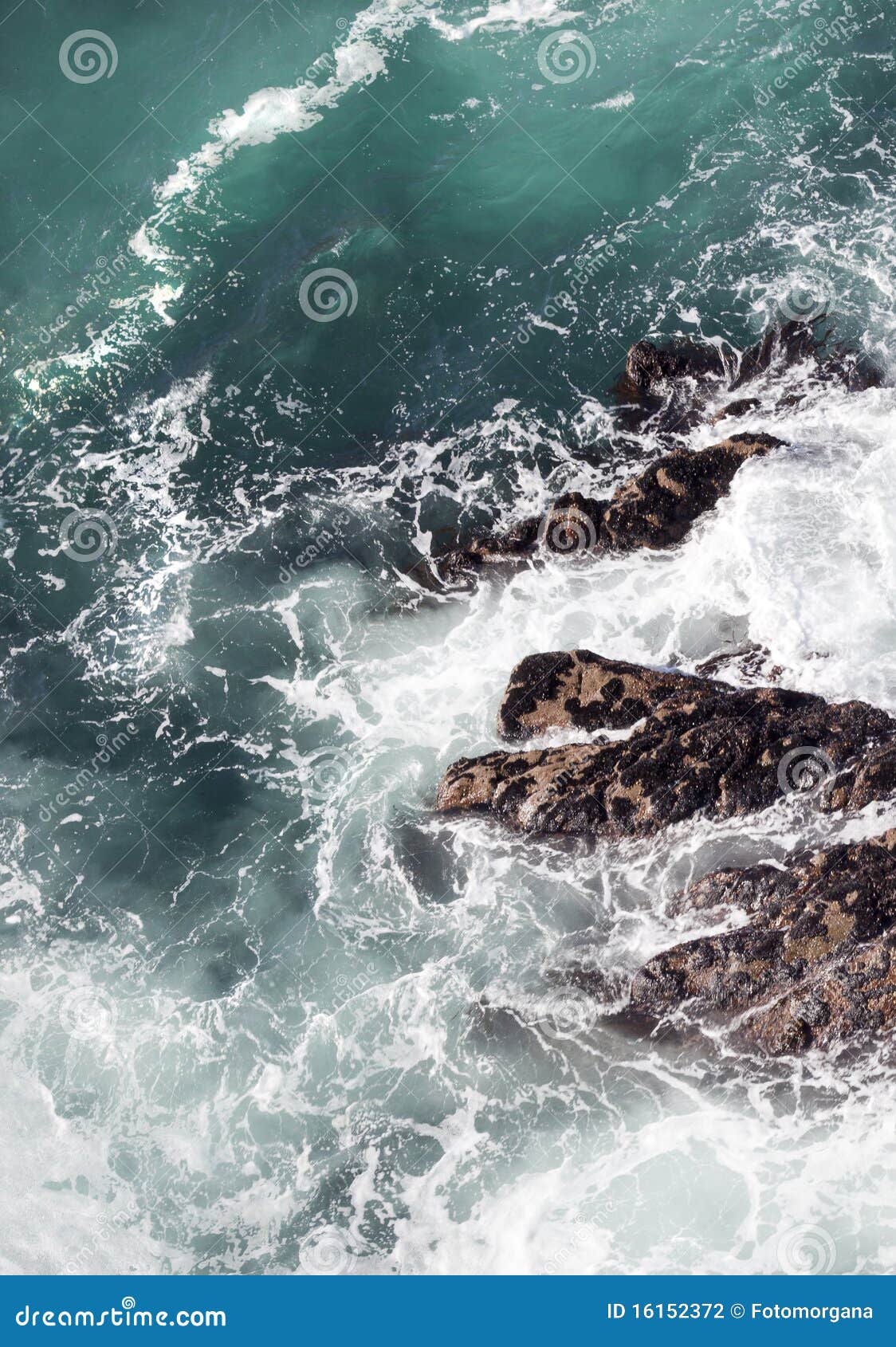 Abstract Ocean Surf on Cliffs Stock Photo - Image of abstract, square ...