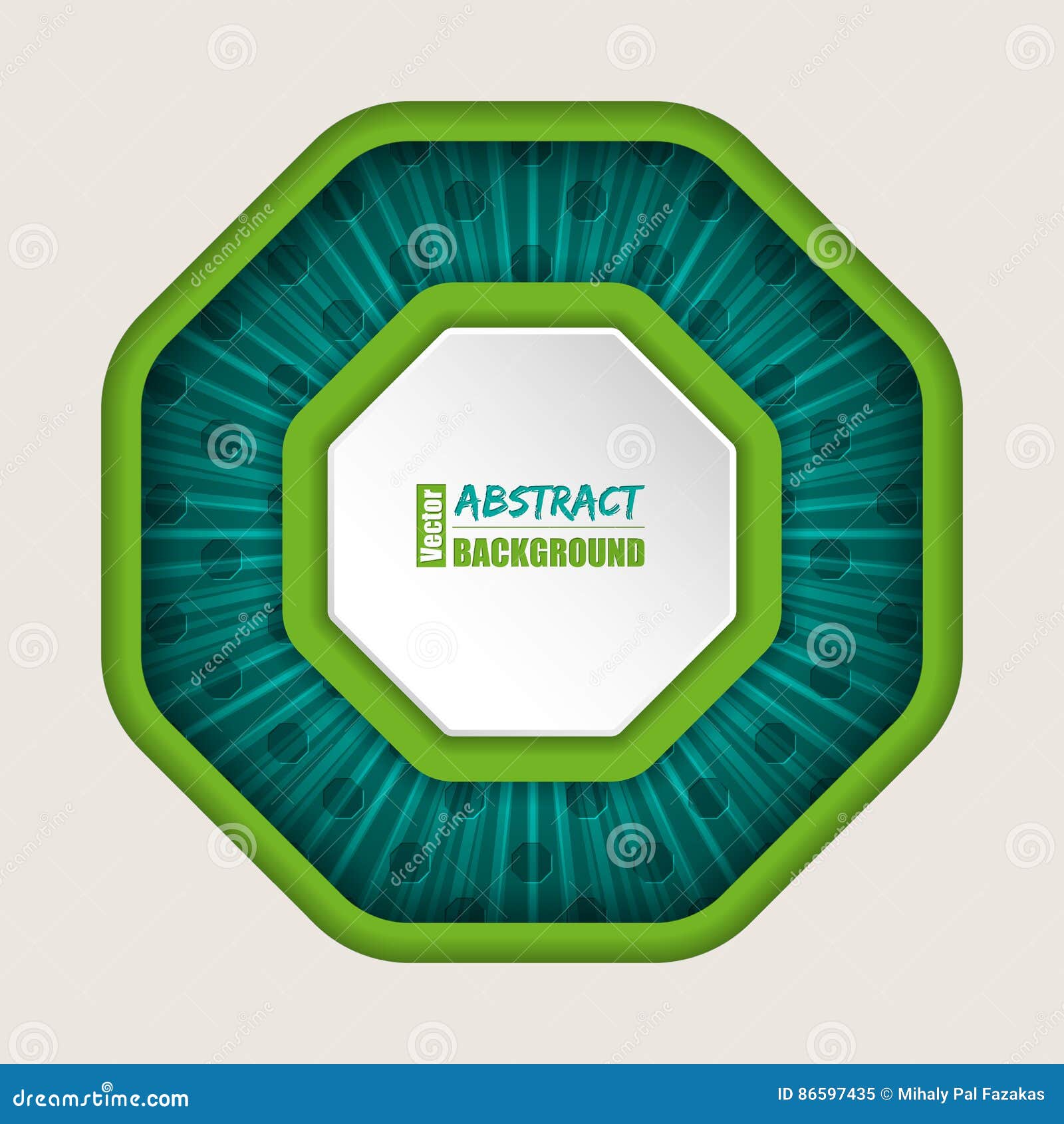 Abstract 3d Octagon Background Wallpaper Pattern. 3d White Background ...