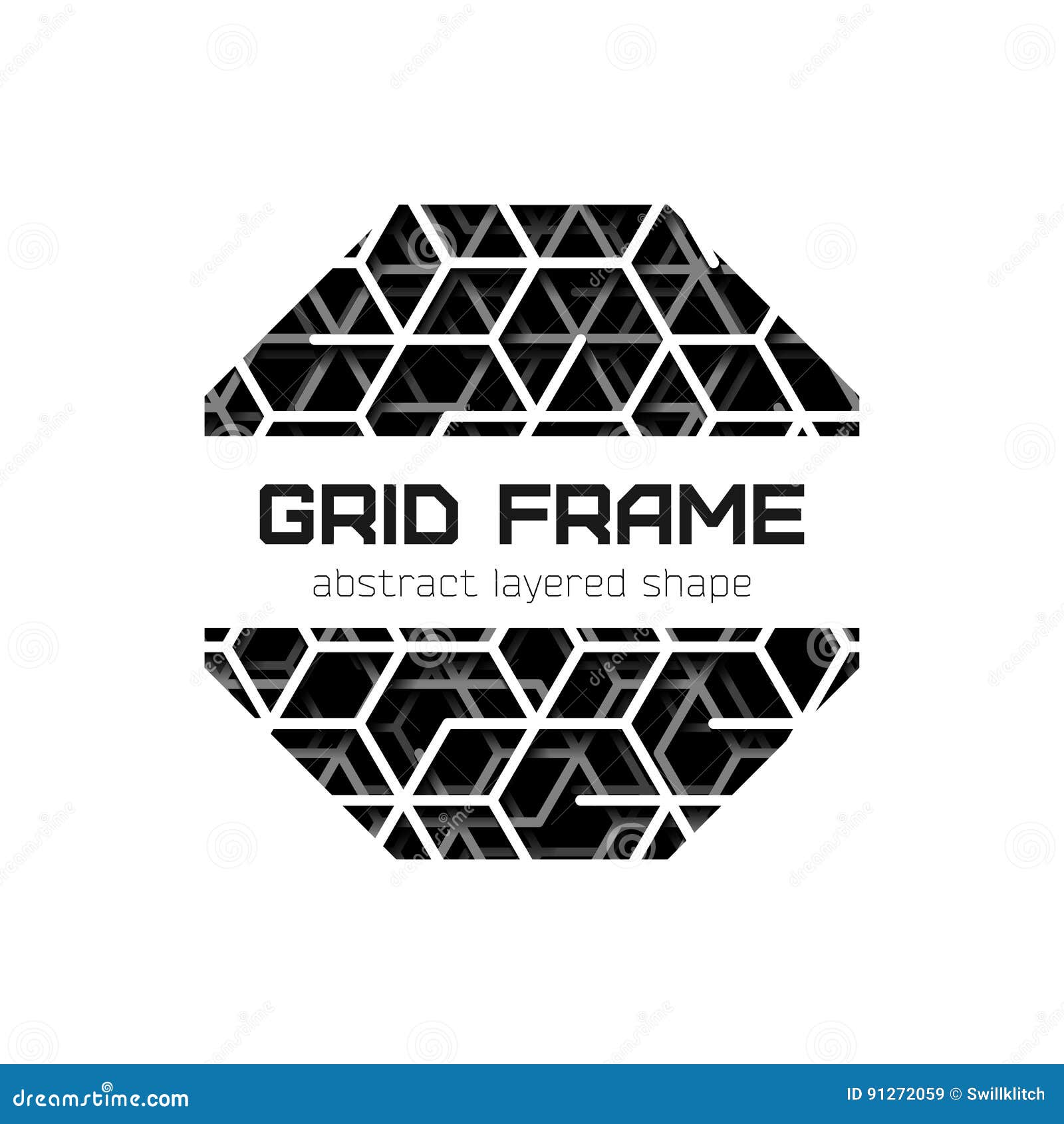 Octagon Grid Background Royalty-Free Stock Photo | CartoonDealer.com ...