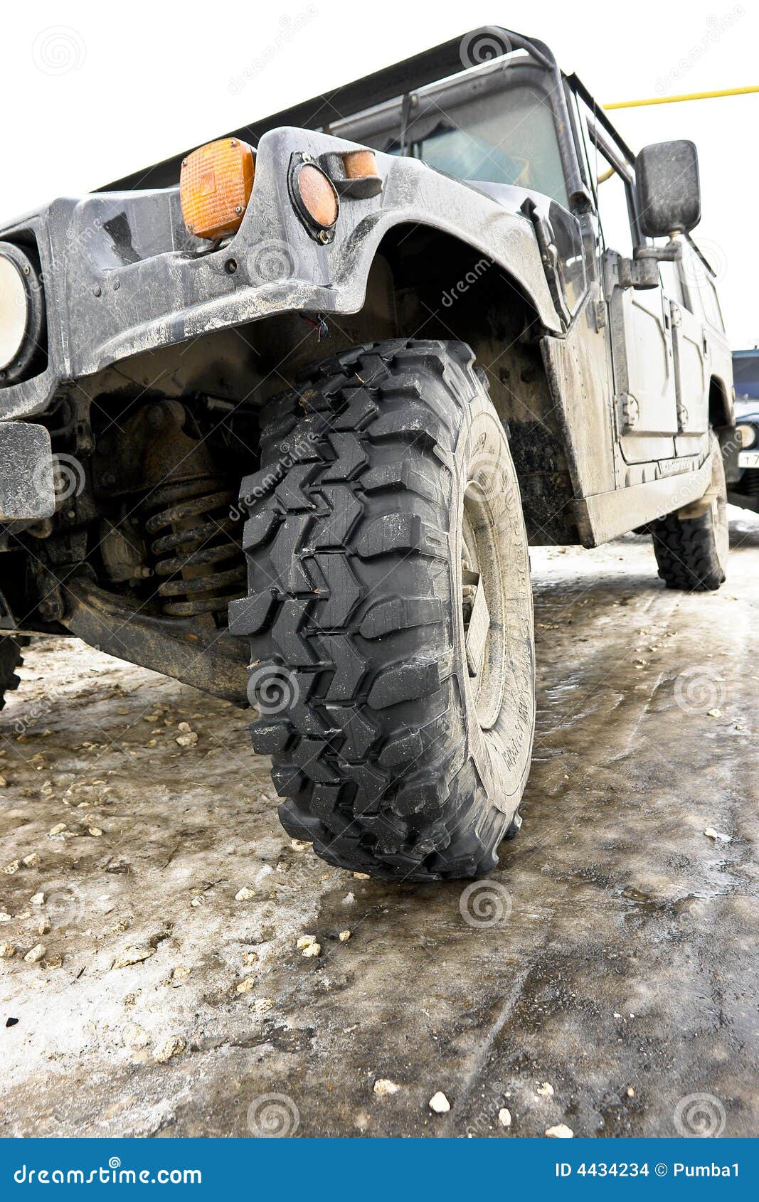 Abstract Off Road Black Car a Wheel Stock Photo - Image of front ...