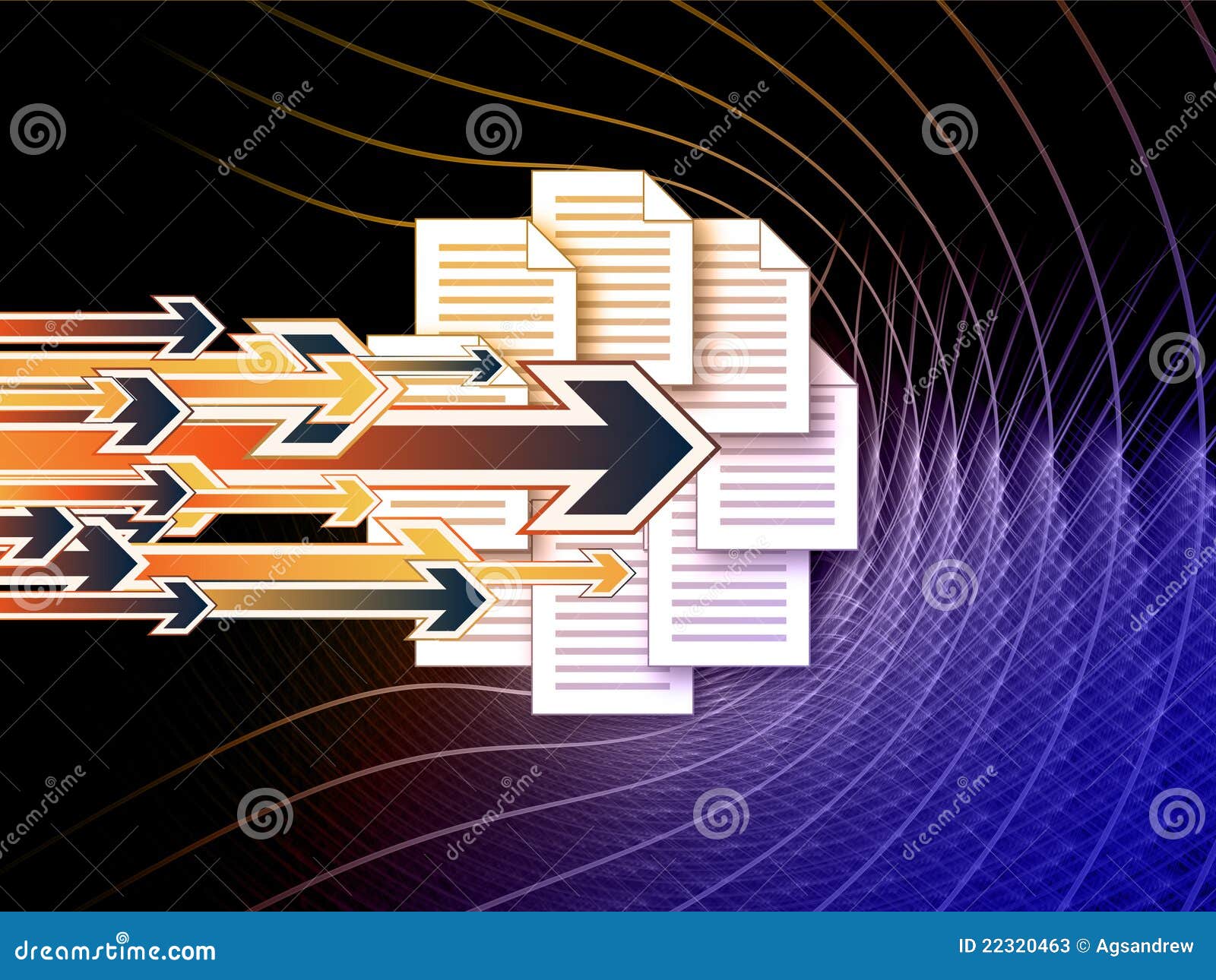 Abstract Office stock illustration. Illustration of message - 22320463