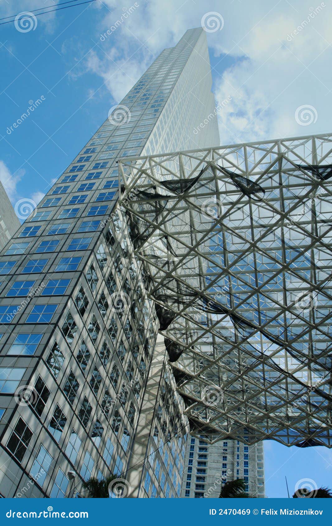 Abstract Office Building stock image. Image of miami, biscayne - 2470469