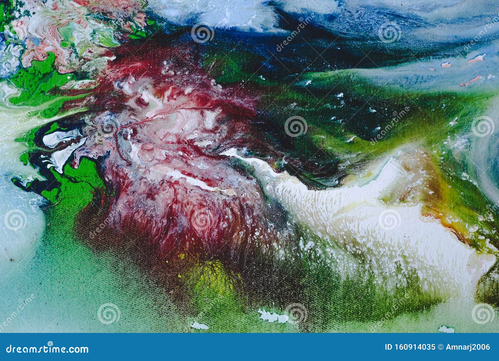 Abstract Oil Color Paint Splatter Stock Image - Image of drop, liquid ...