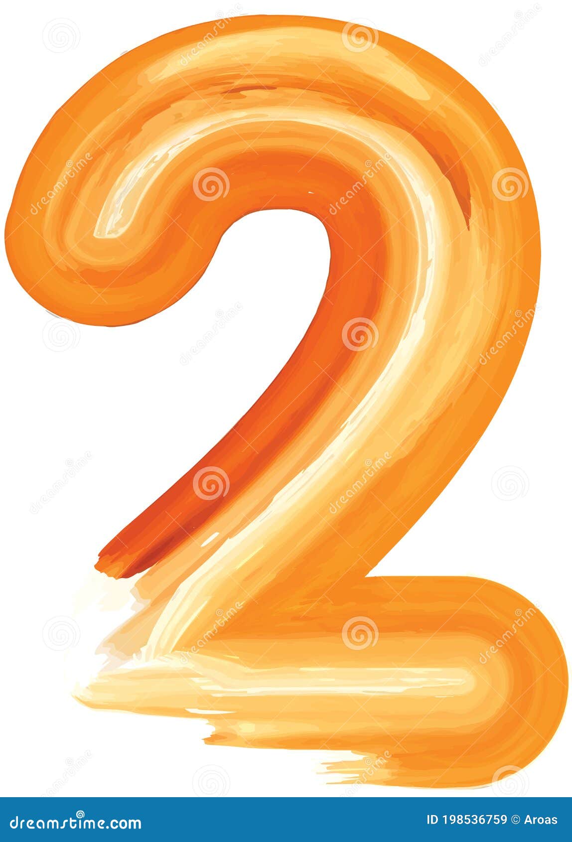 Abstract Oil Paint Number 2 Stock Vector - Illustration of frame ...