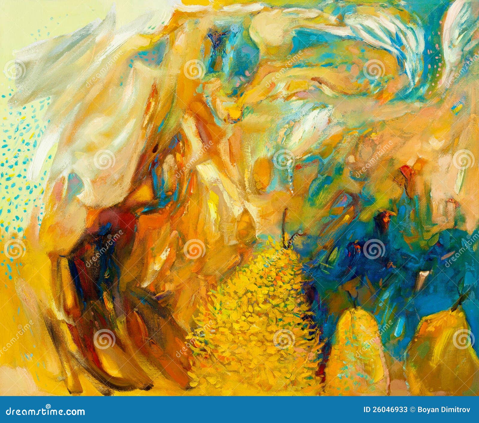 Abstract oil painting stock illustration. Illustration of line - 26046933