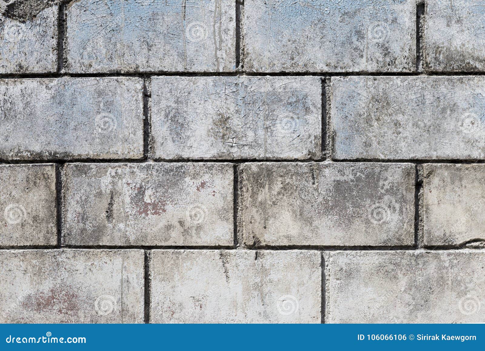 Abstract Old Cement Block Wall Stock Photo - Image of material, pattern ...