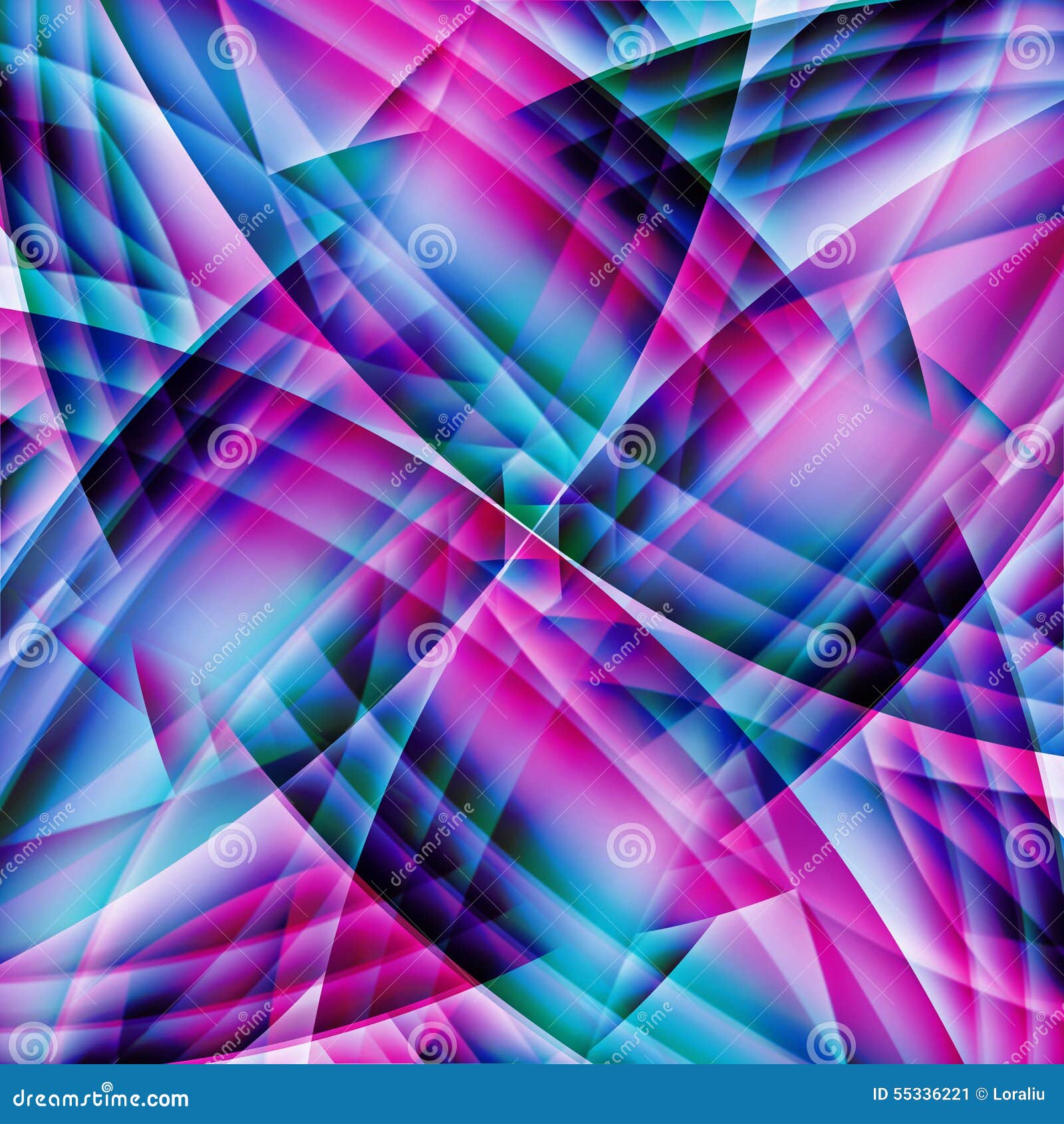 Abstract Old Chaotic Pattern with Colorful Translucent Lines Stock ...