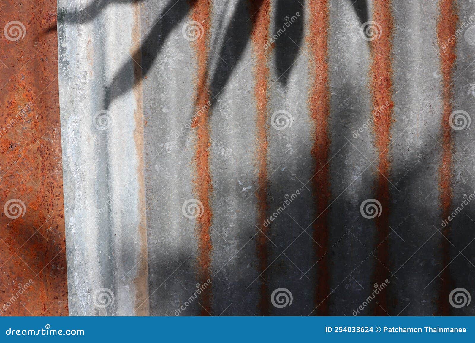 Abstract Old Rusted Zinc Texture Stock Photo - Image of wood, floor ...