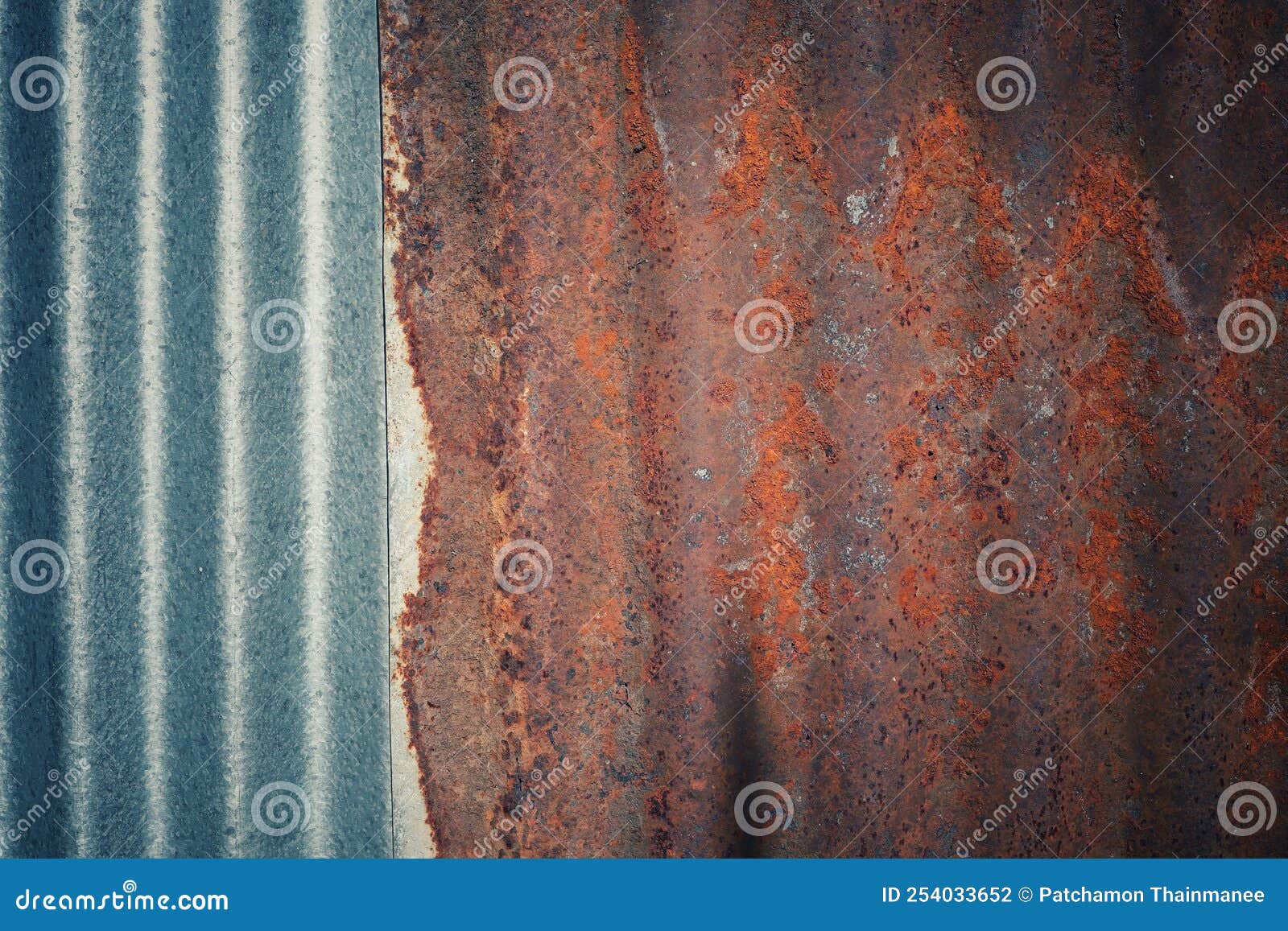 Abstract Old Rusted Zinc Texture Stock Photo - Image of wall, flooring ...