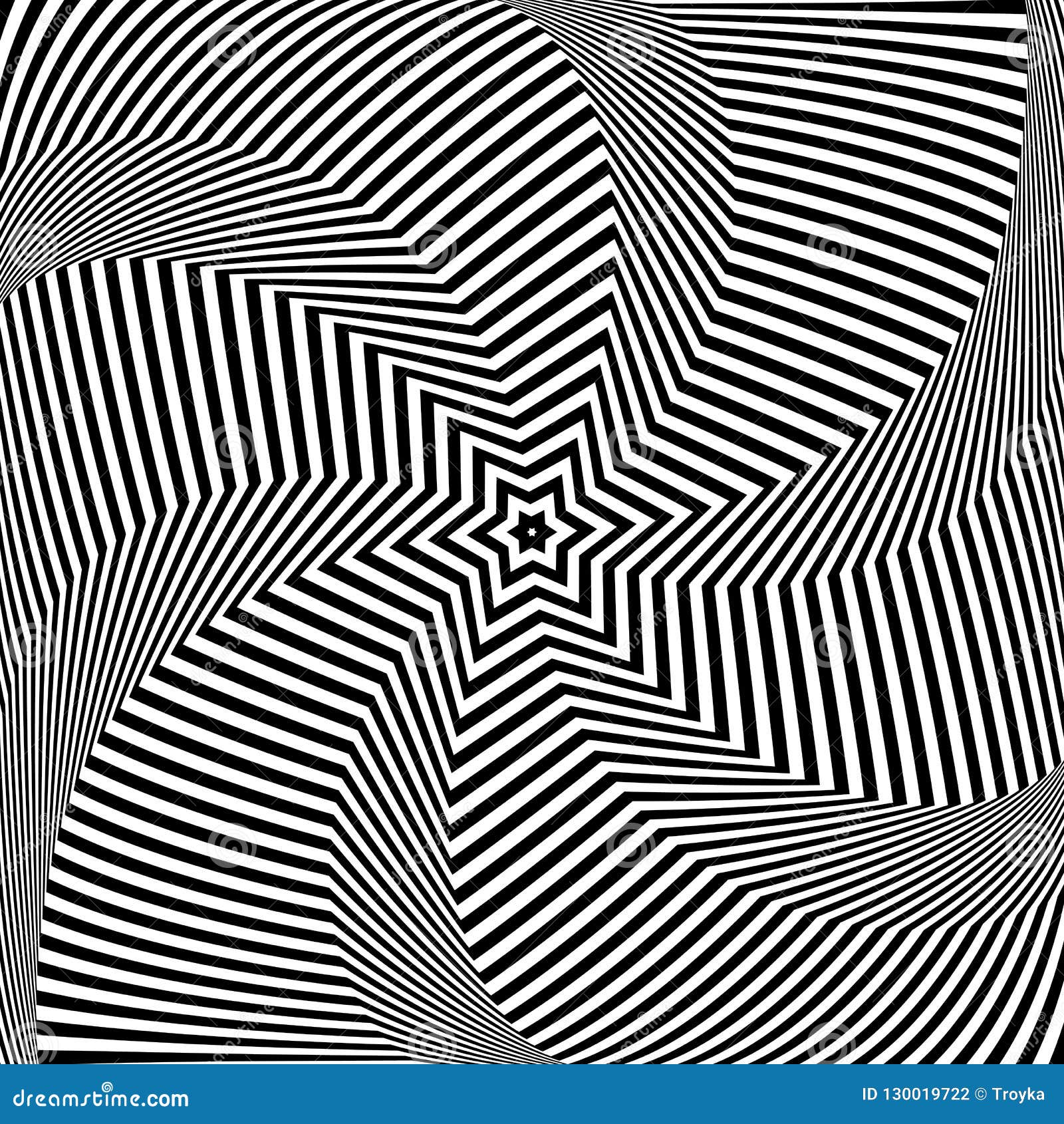 Abstract Op Art Design. Lines Texture Stock Vector - Illustration of ...