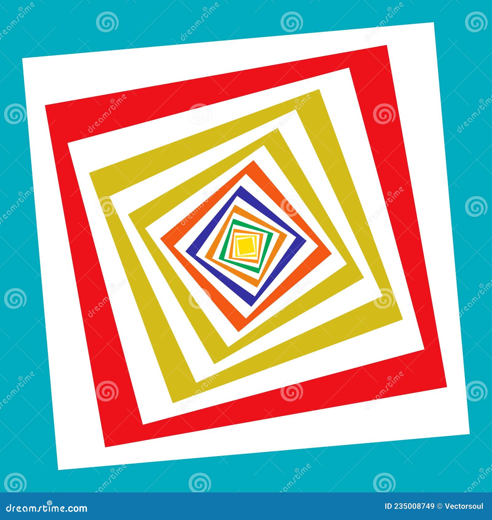 Abstract Op-art Element. Optical, Visual Art, Artistic Element ...