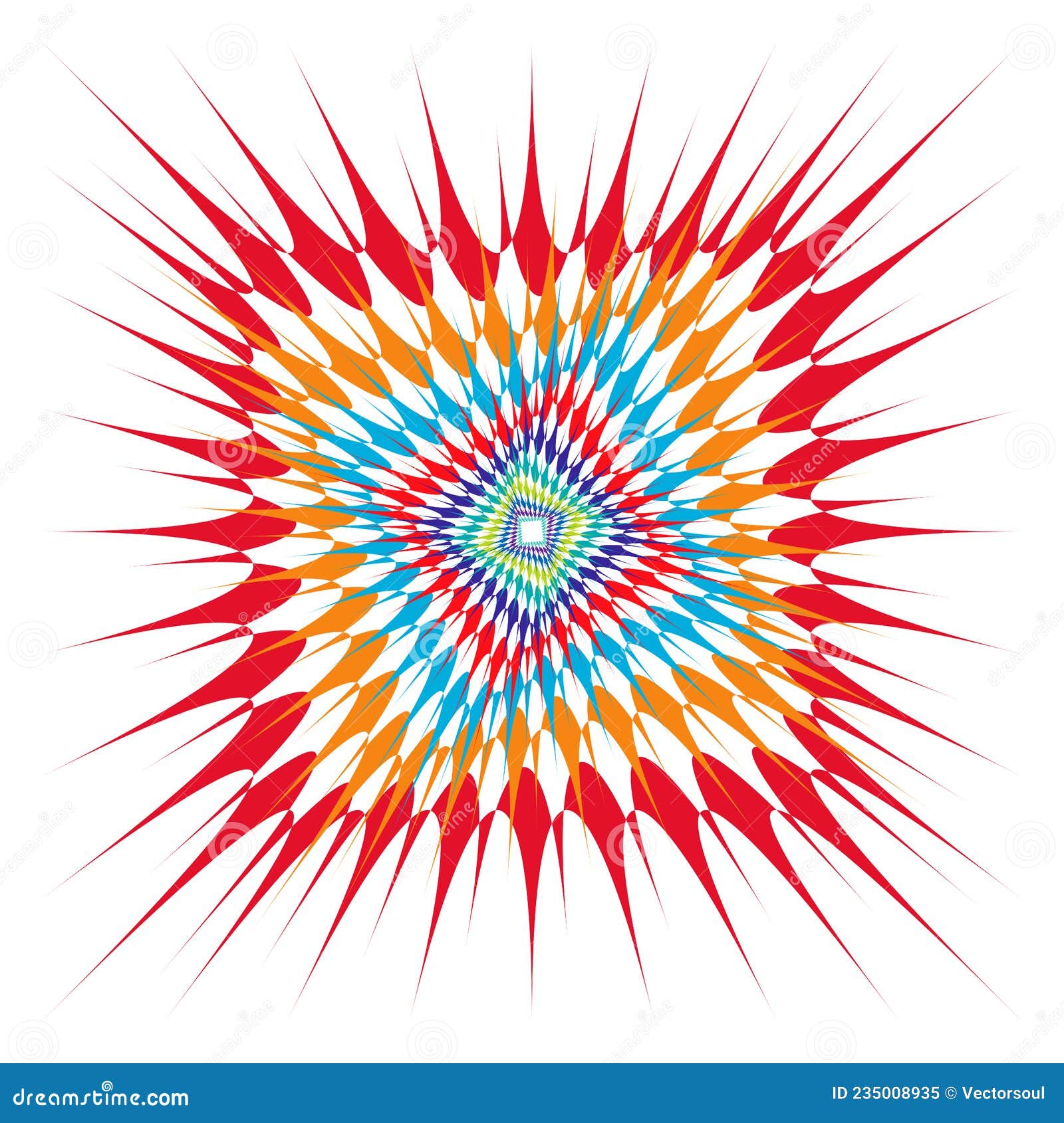 Abstract Op-art Element. Optical, Visual Art, Artistic Element ...