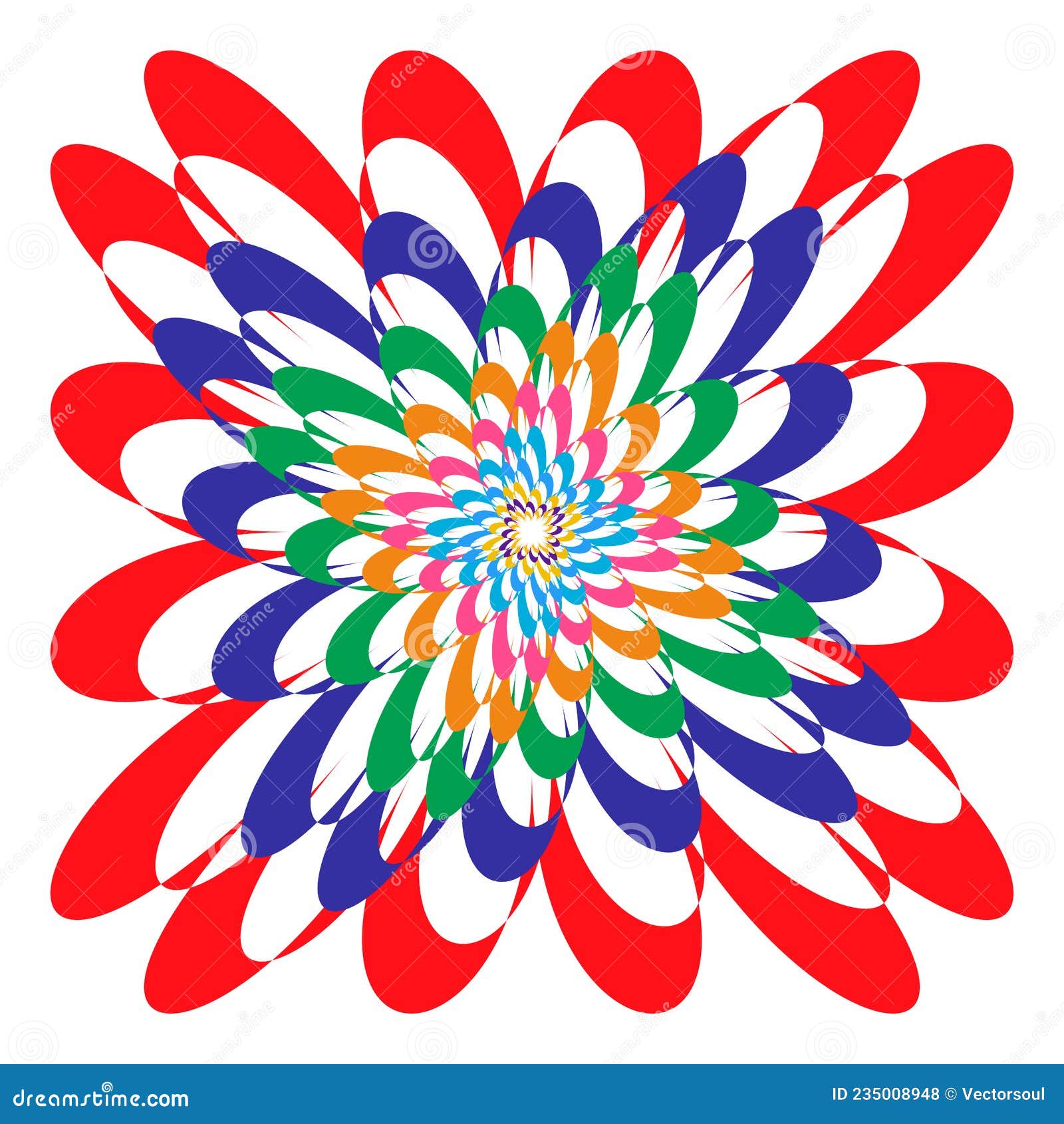 Abstract Op-art Element. Optical, Visual Art, Artistic Element ...