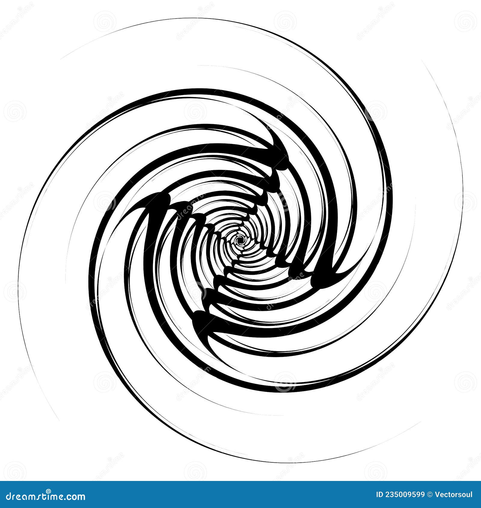 Abstract Op-art Element. Optical, Visual Art, Artistic Element ...