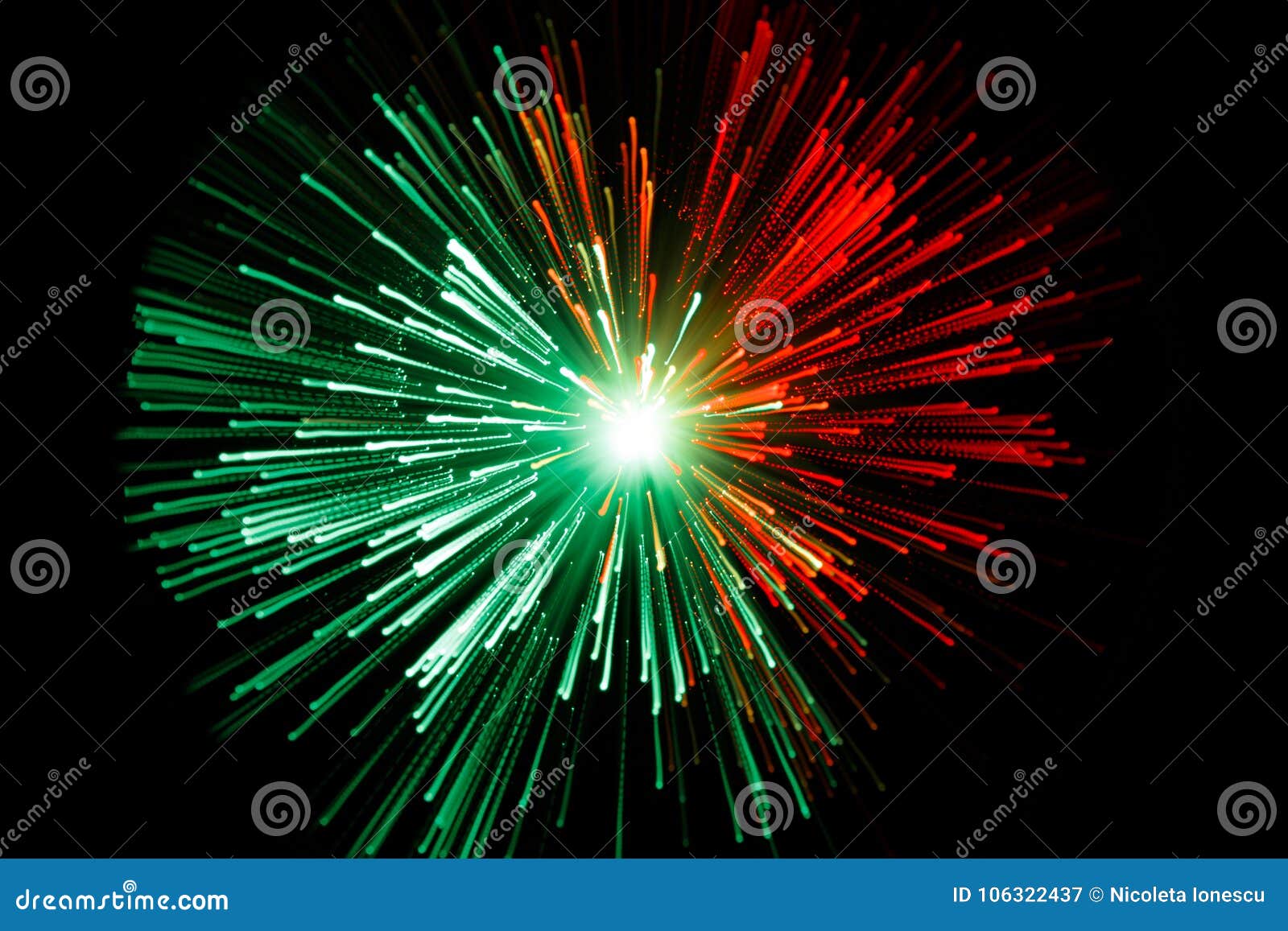 Abstract Optic Fiber Sci-Fi Technology Concept Background Stock Image ...