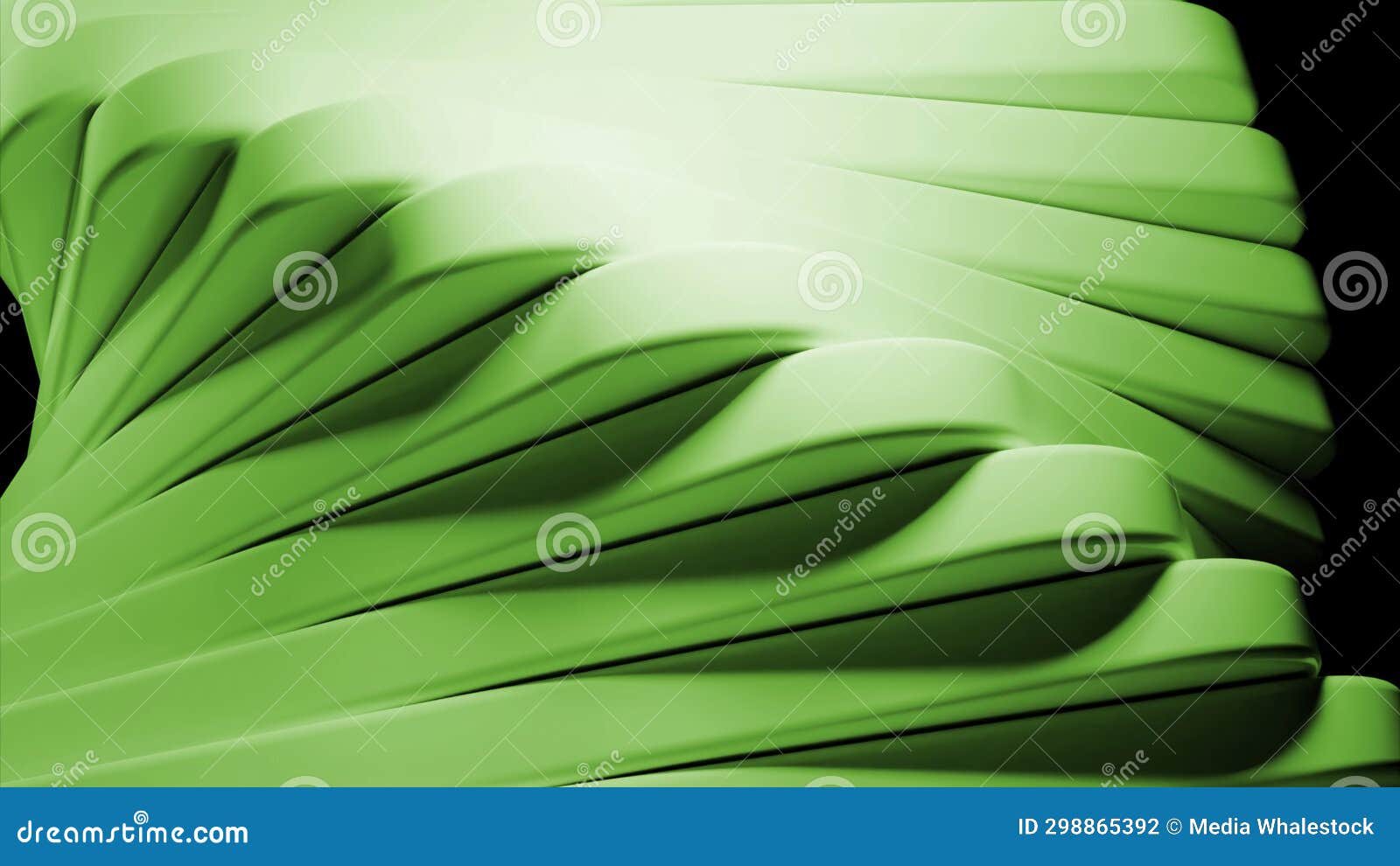 Abstract Optical Illusion of Spinning Tower of Narrow Tiles. Design ...