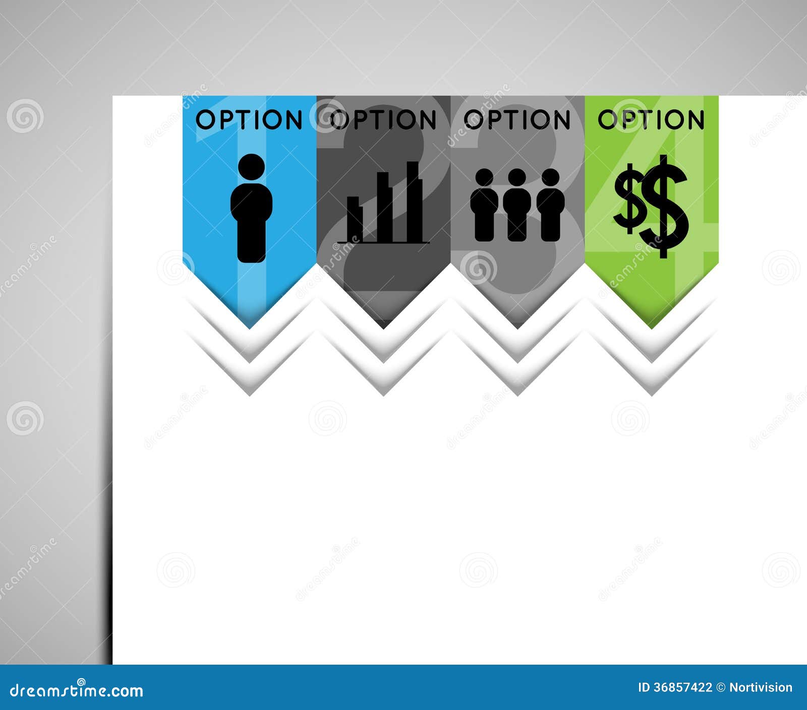 Abstract Option Sign Arrows Stock Vector - Illustration of menu ...