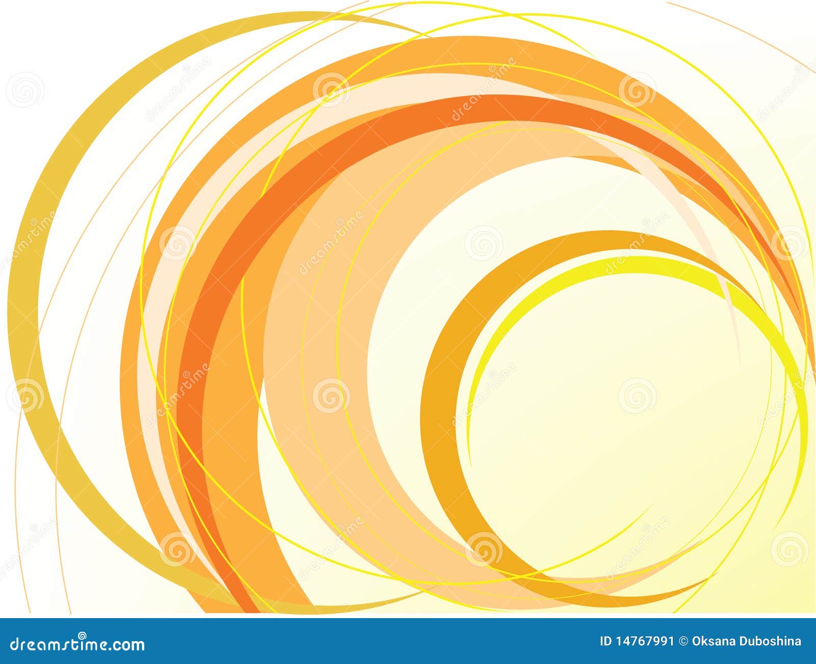 Abstract Orange Background Stock Vector Illustration Of Positive