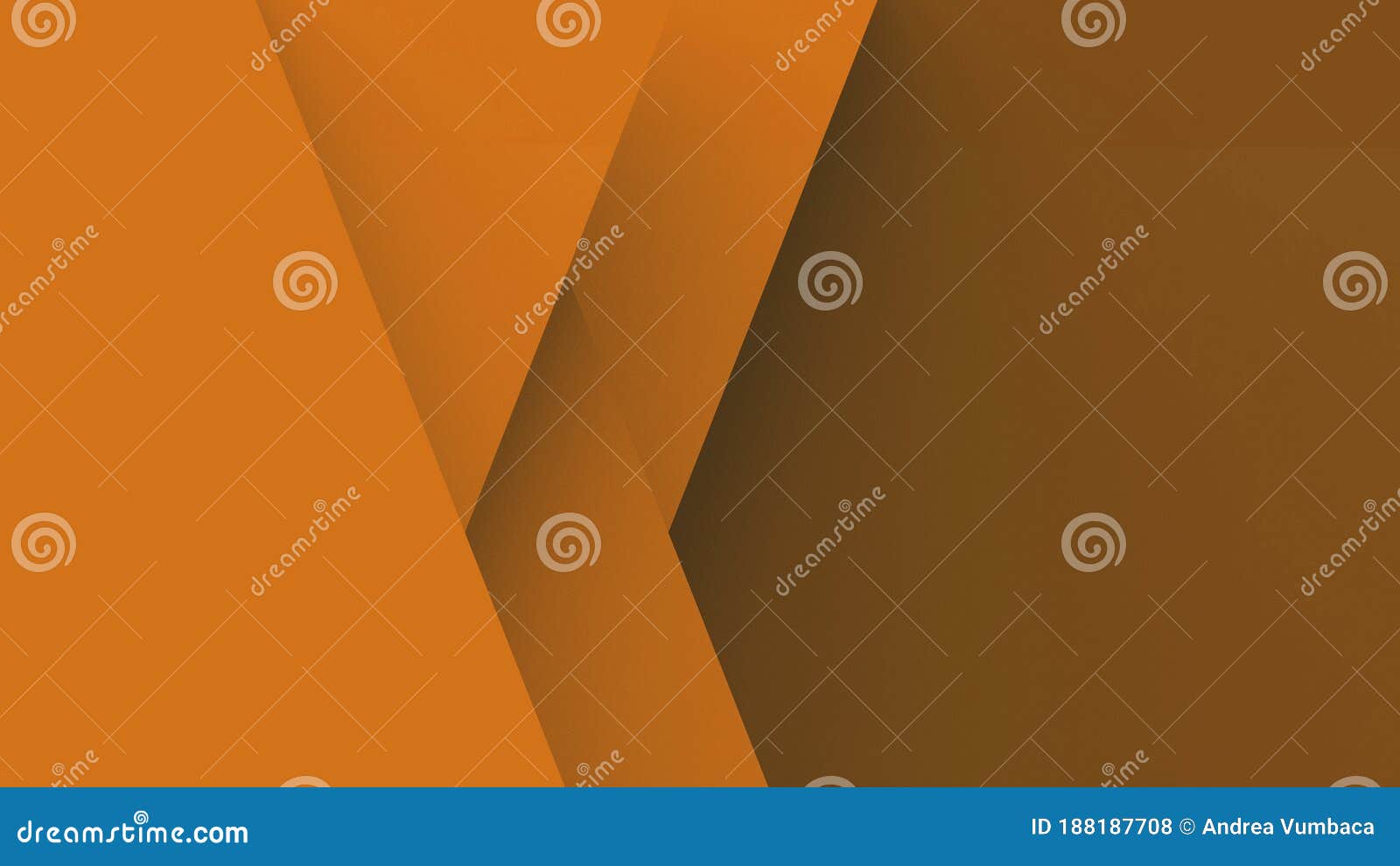 Abstract Orange Background Basic Geometry Overlaps With Shadow Vector ...