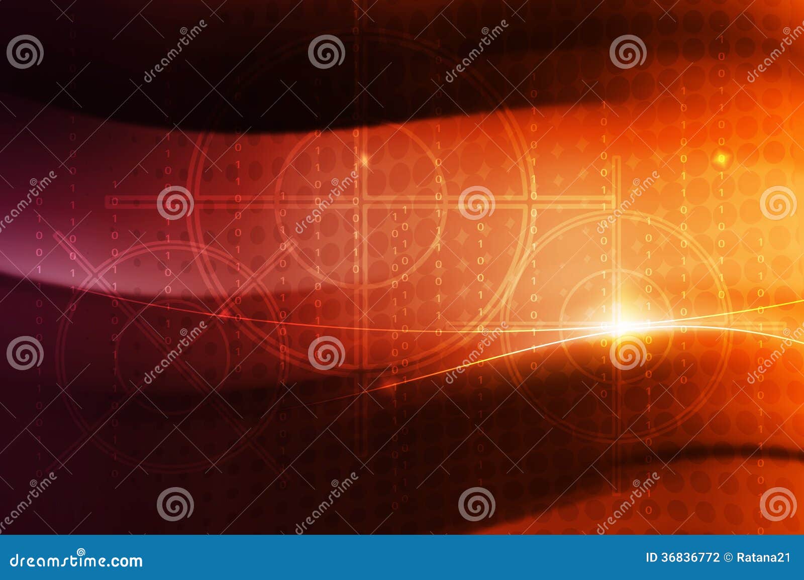 Abstract orange background stock illustration. Illustration of pure ...