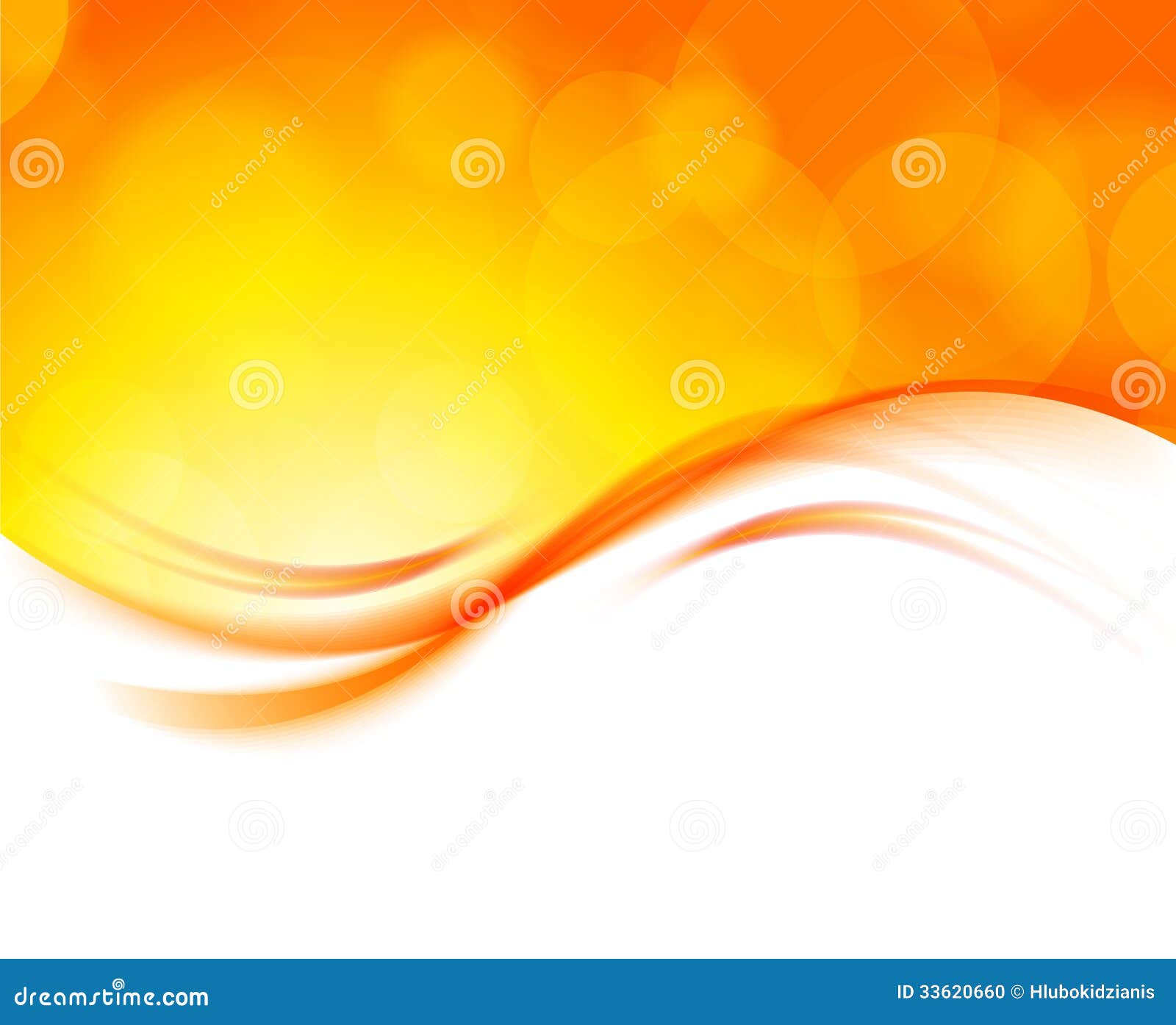 Abstract Orange Background Stock Vector Illustration Of Shiny 33620660