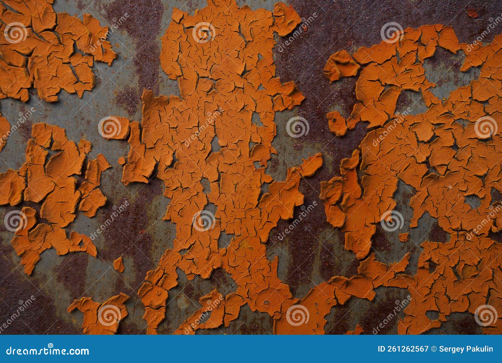 Abstract Orange Background with Cracked Texture. Empty Back Stock Image ...