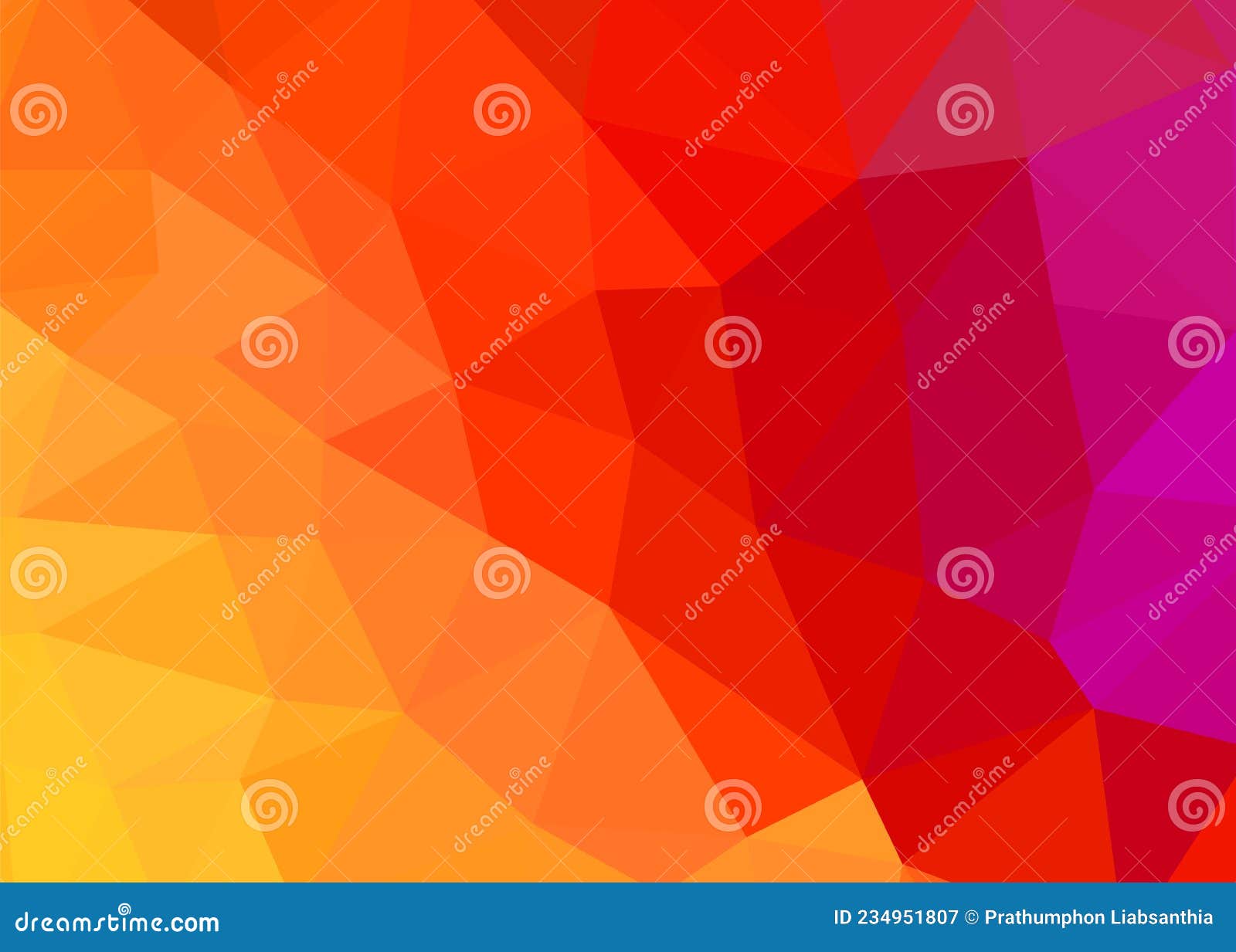 Abstract Orange Background from Crystal, You Can Change Vector Art ...
