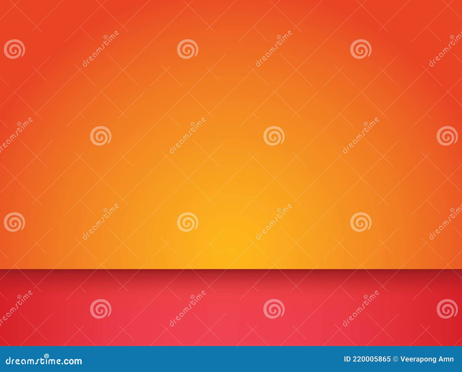 Abstract Orange Background with Dark Red Table Design. Stock ...