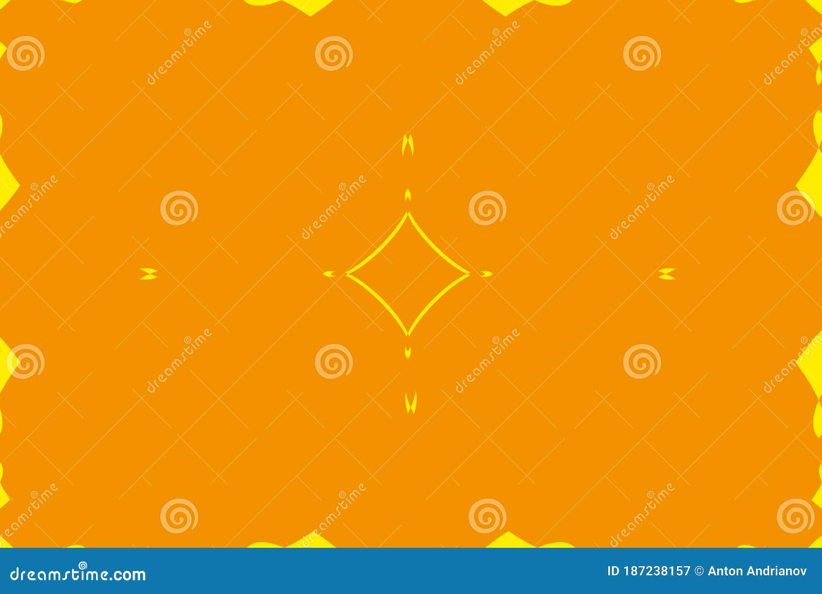 Abstract Orange Background with Patterns. Stock Vector - Illustration ...