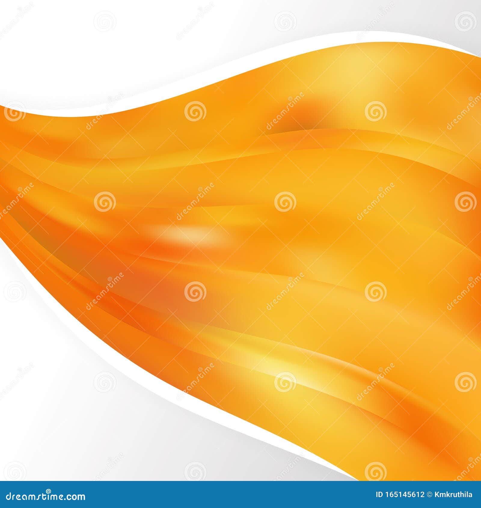 Abstract Orange Background Template Illustration Stock Vector ...
