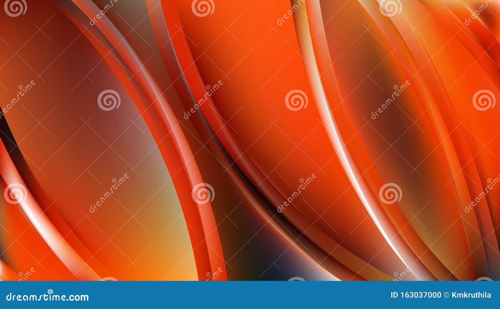 Abstract Orange Background Vector Stock Vector Illustration Of