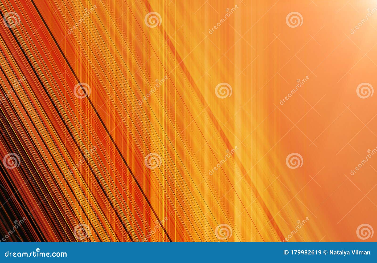Abstract Orange Background with Yellow Stripes Stock Image - Image of ...