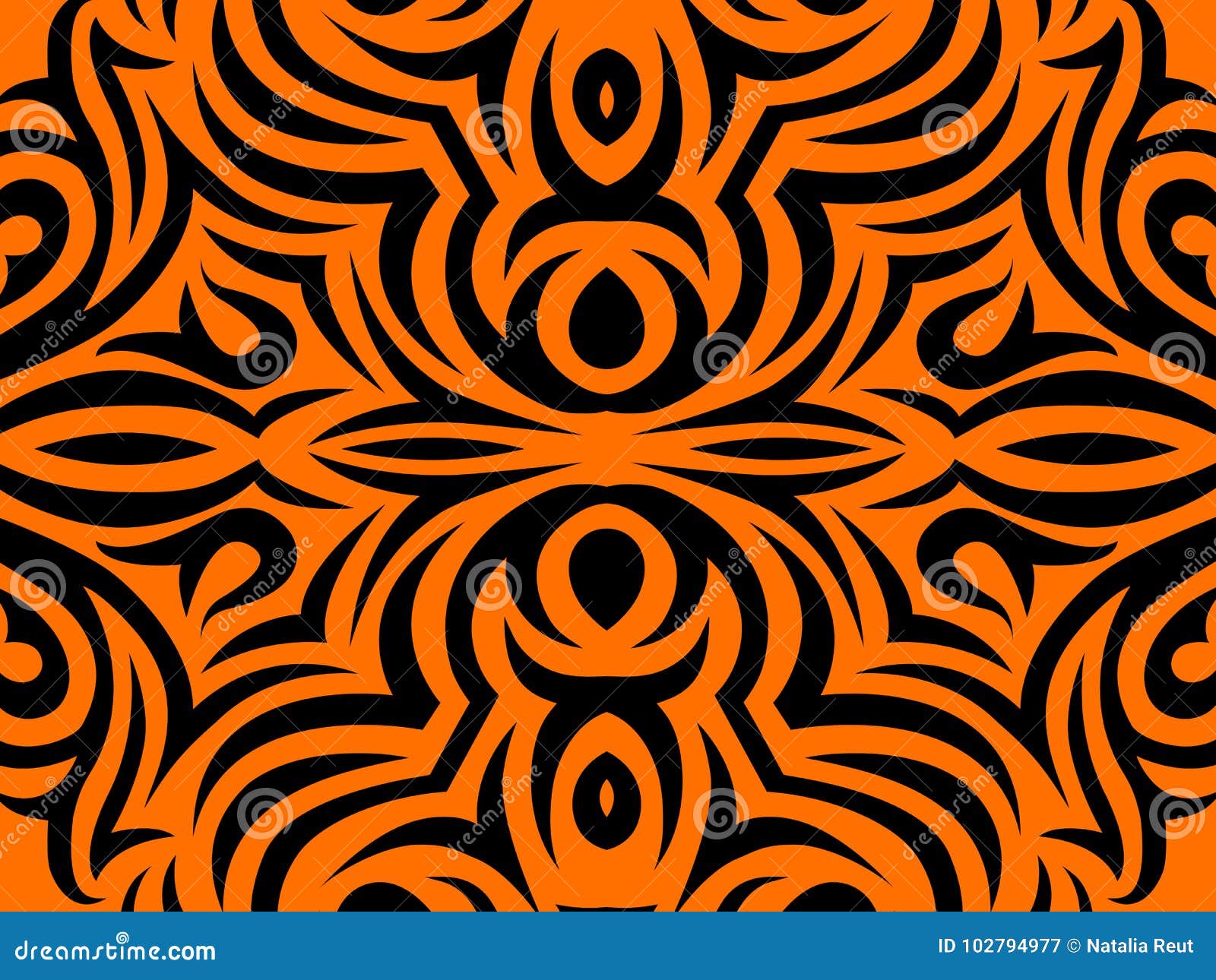 Abstract Orange and Black Background. Stock Vector - Illustration of ...