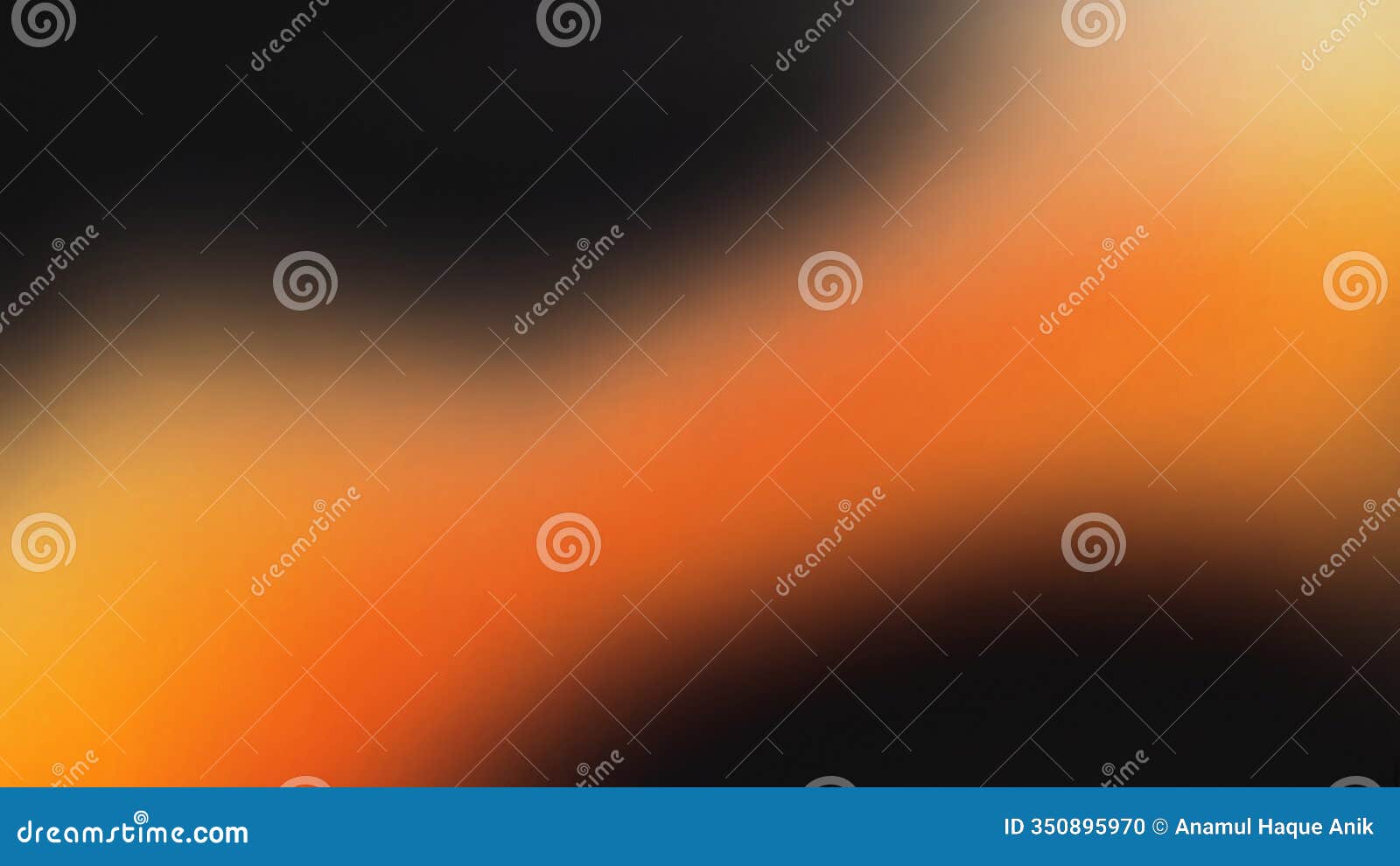 Abstract Orange and Black Gradient Background Stock Illustration ...