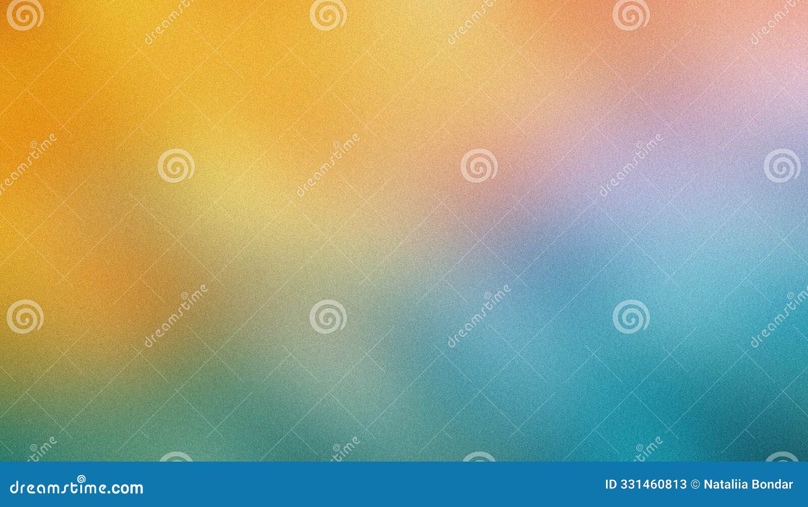 Abstract Orange and Blue Gradient Background with Grain Noise Texture ...