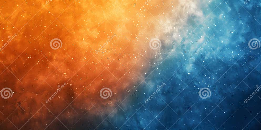Abstract Orange Blue Gradient Background with Texture Stock ...